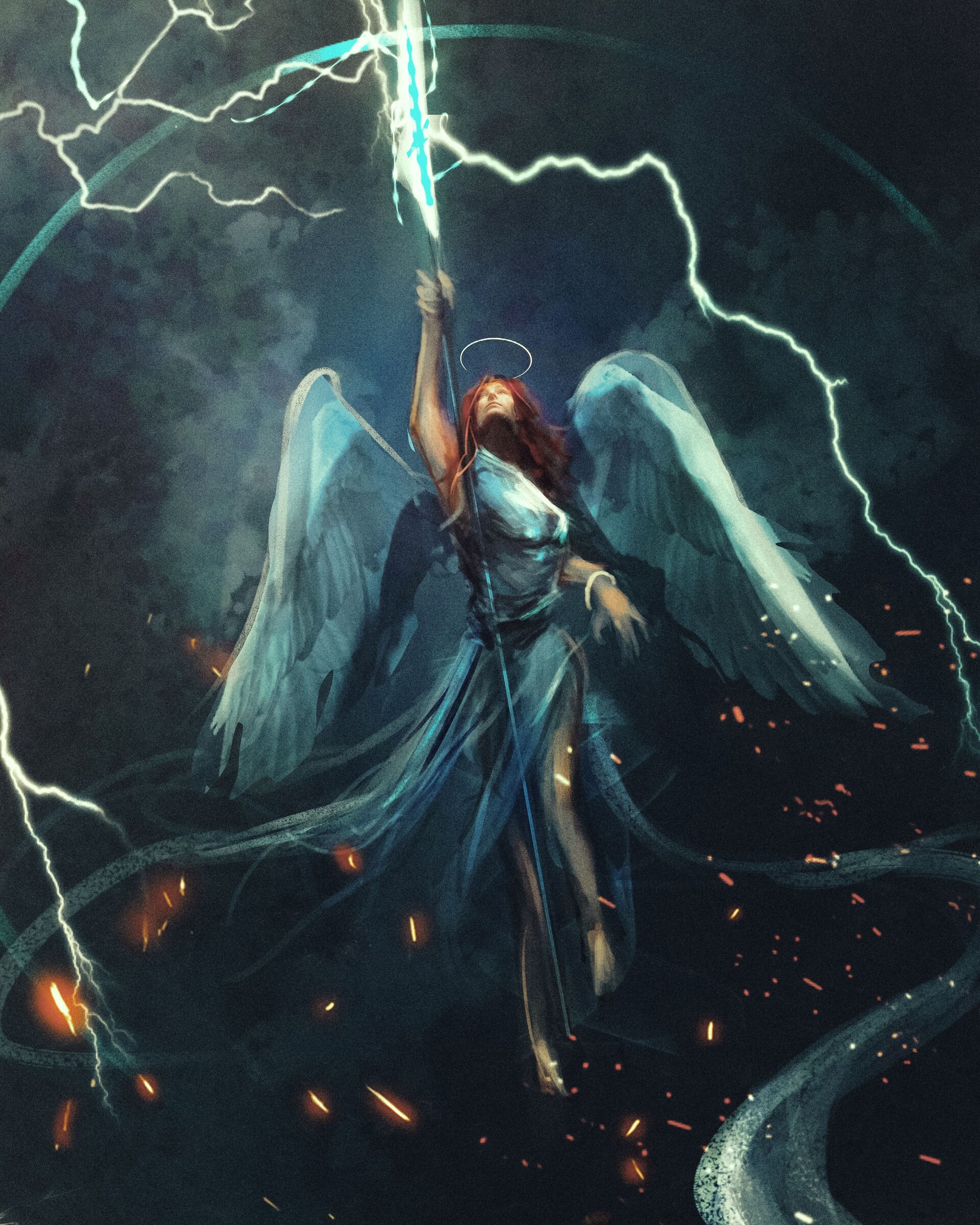 ArtStation - Rising Angel