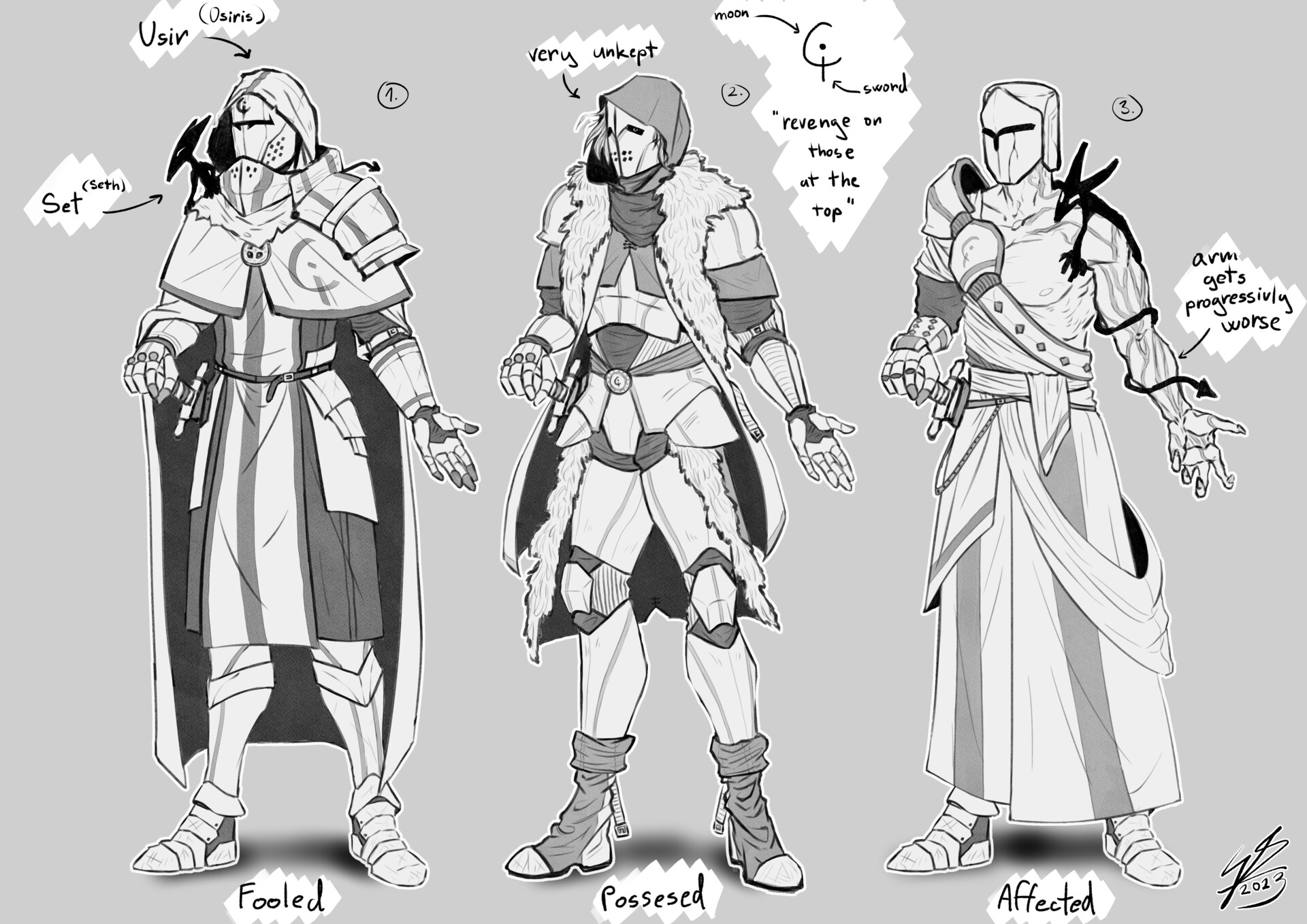 ArtStation - Concept Art - Corrupted Paladin