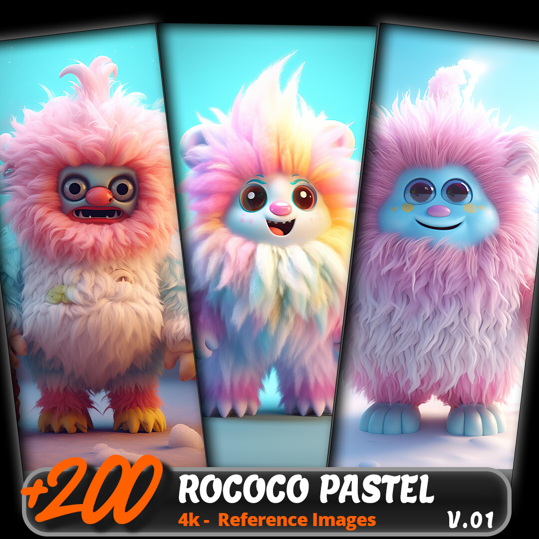 Princesa sofia - ROCOCO PASTEL VOL.01/ 4K/ Reference Image