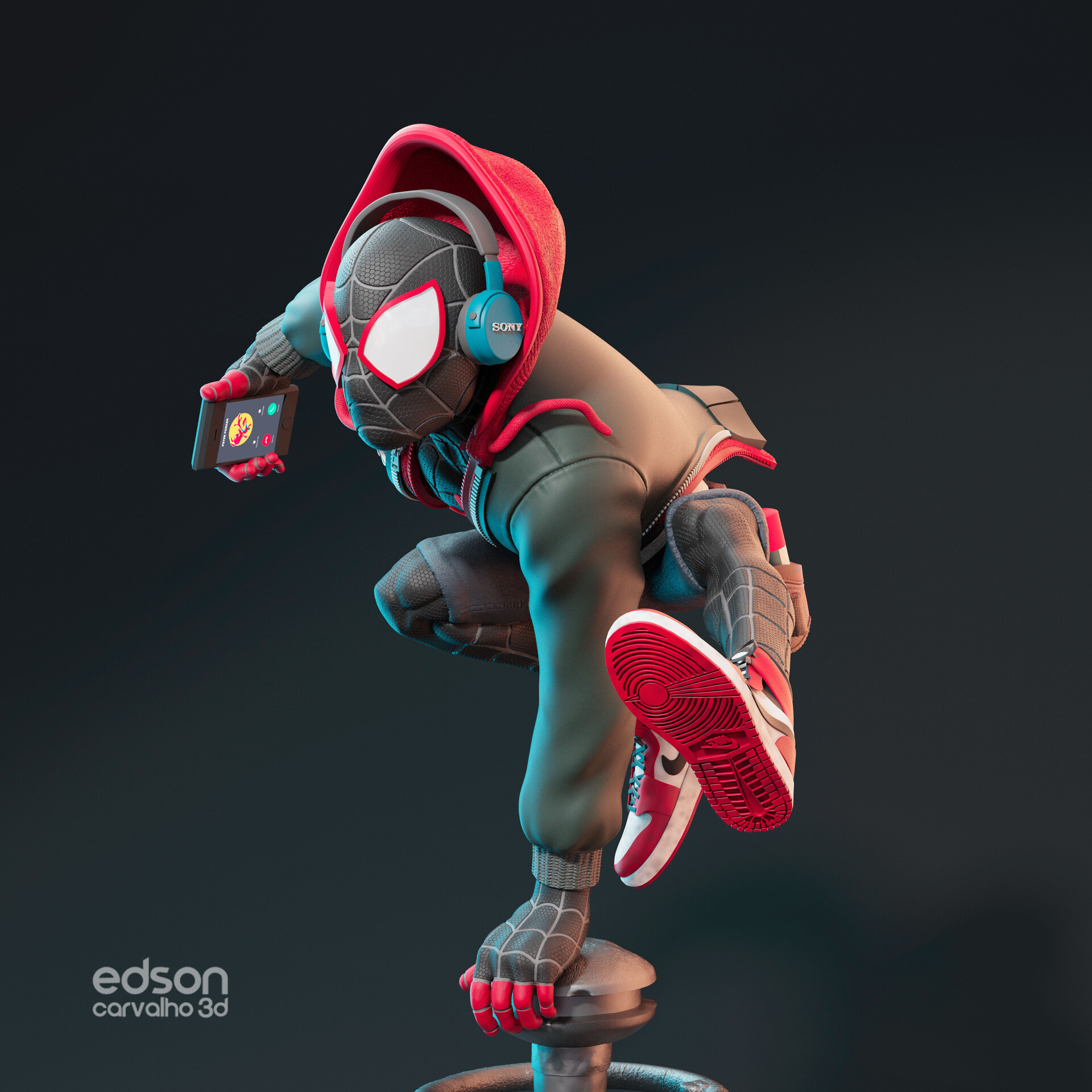 ArtStation - Spider-Man Miles Morales