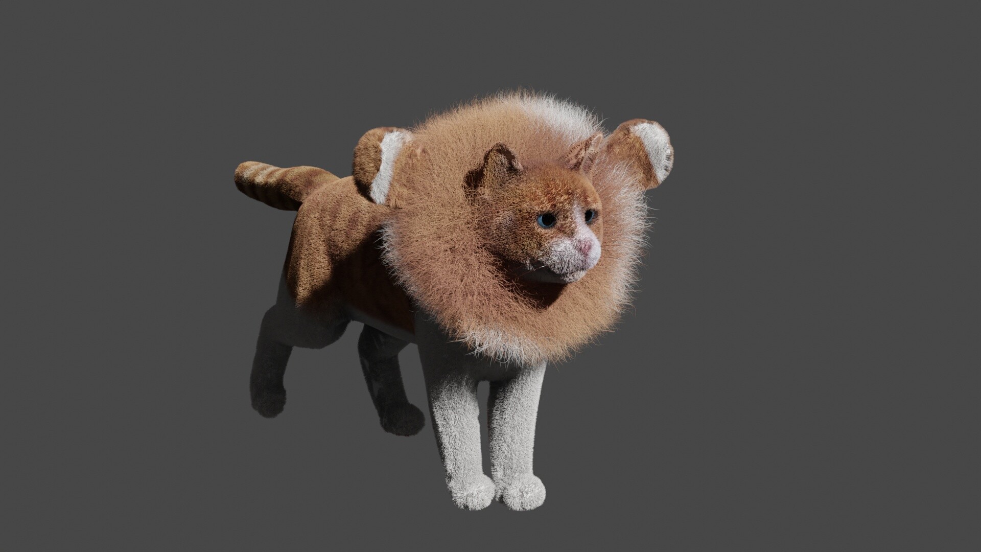 ArtStation - Сat lion