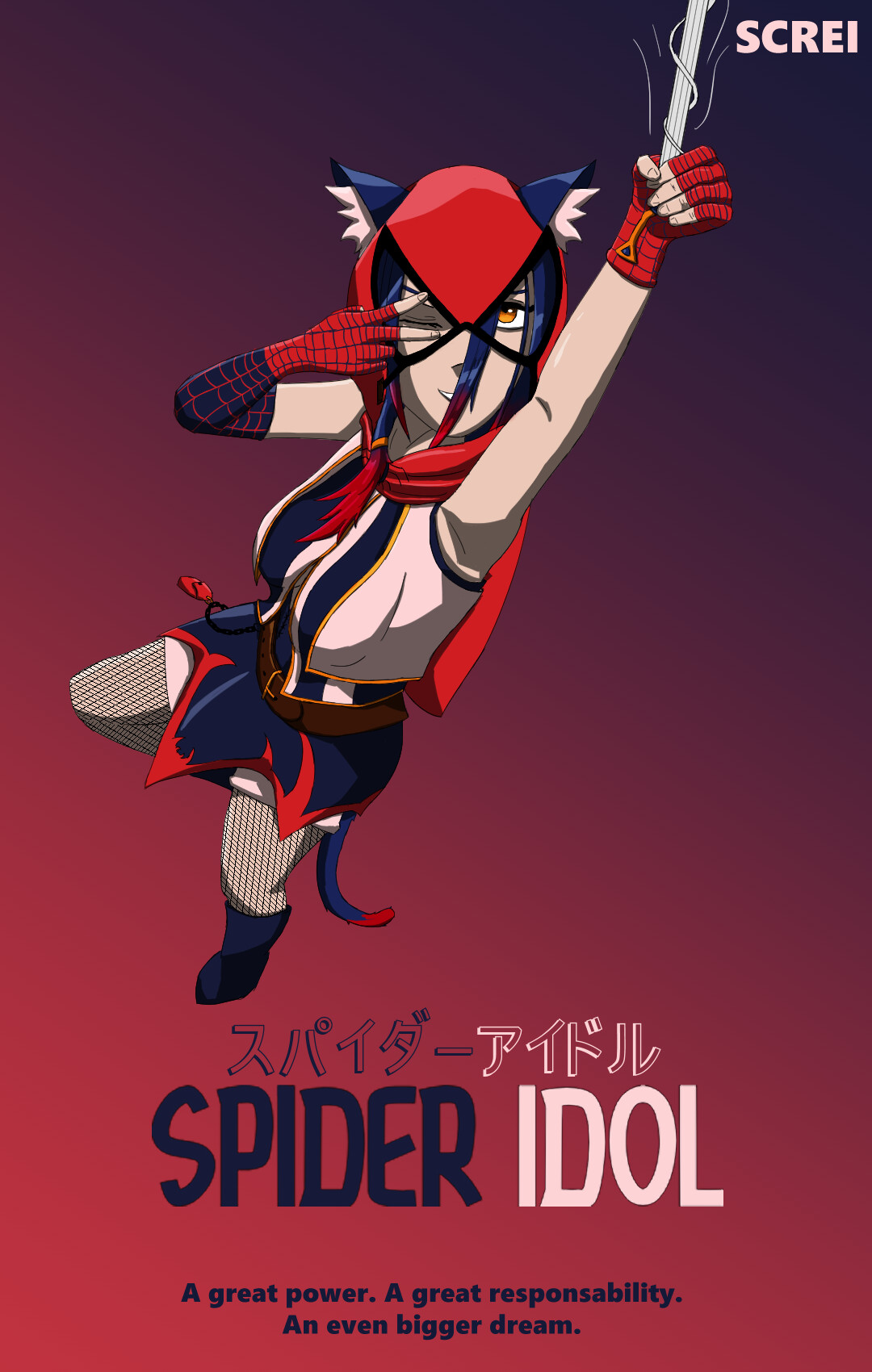 ArtStation - Spider-Idol (Spiderman Char design + Illustration)