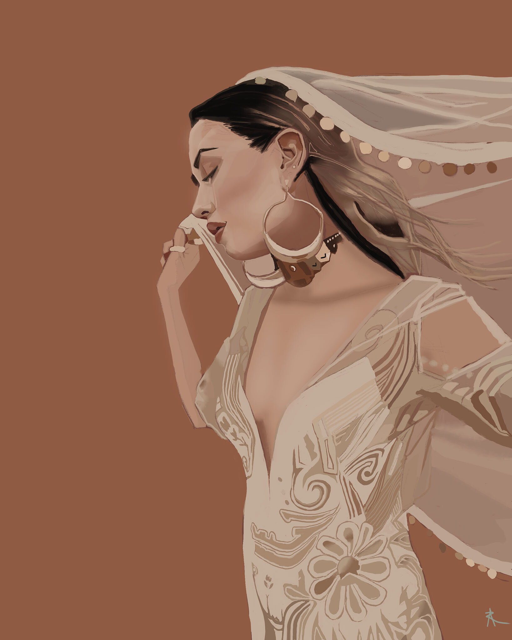 ArtStation - Cool breeze