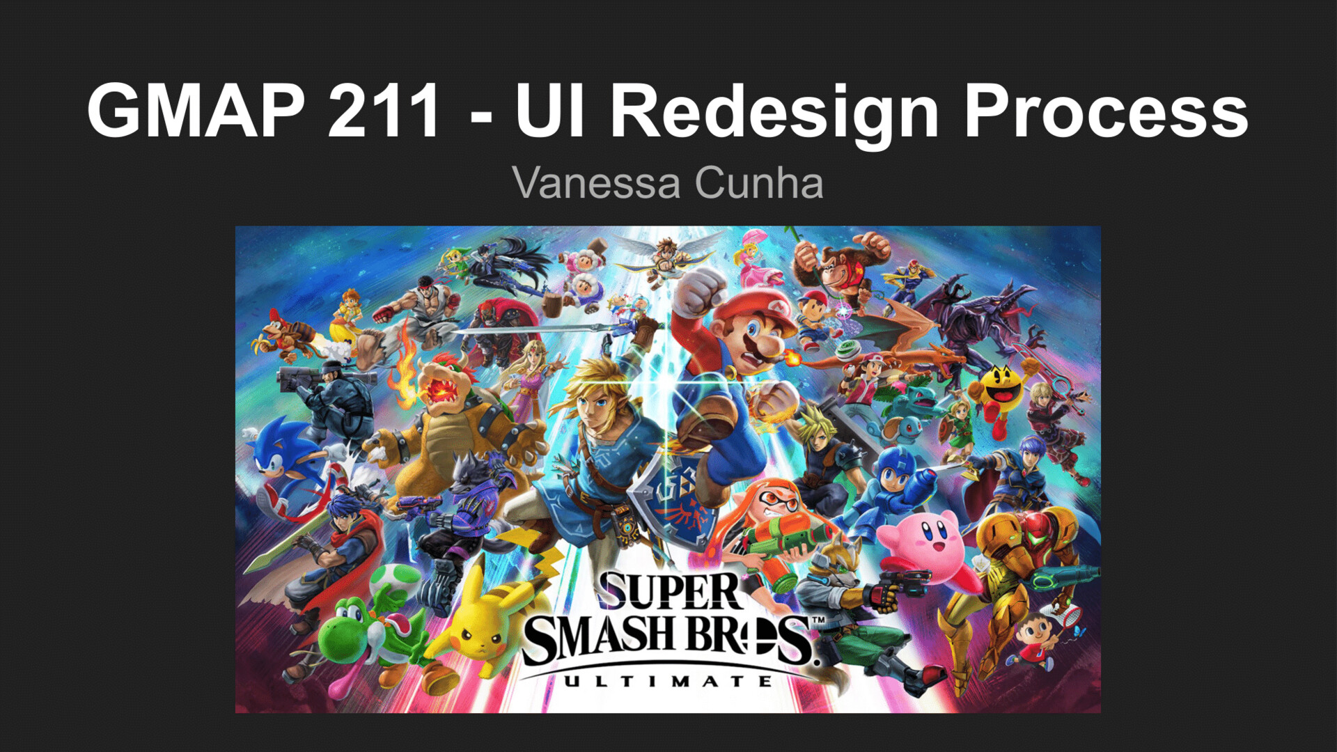 Super Smash Bros. Ultimate UI Redesign by Vanessa Cunha — ProUser.Me