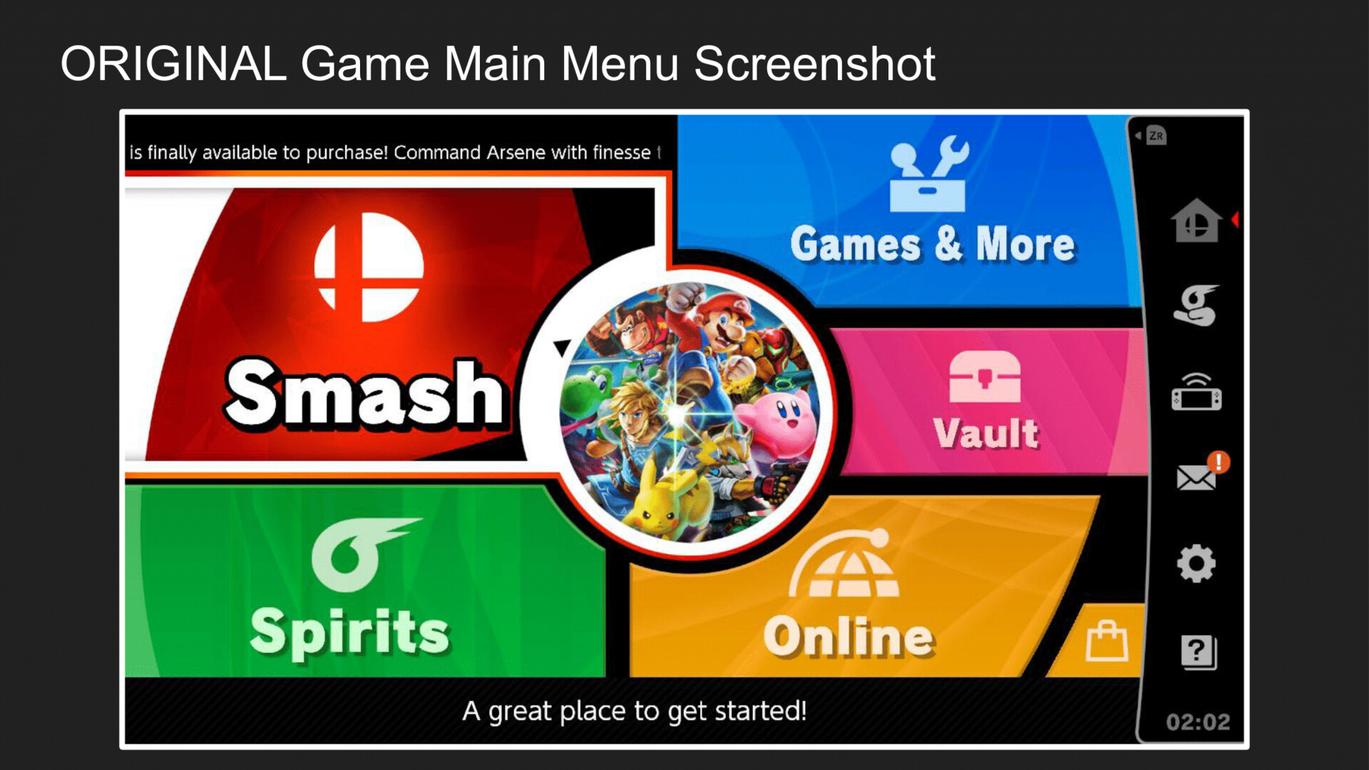 Super Smash Bros. Ultimate UI Redesign by Vanessa Cunha — ProUser.Me