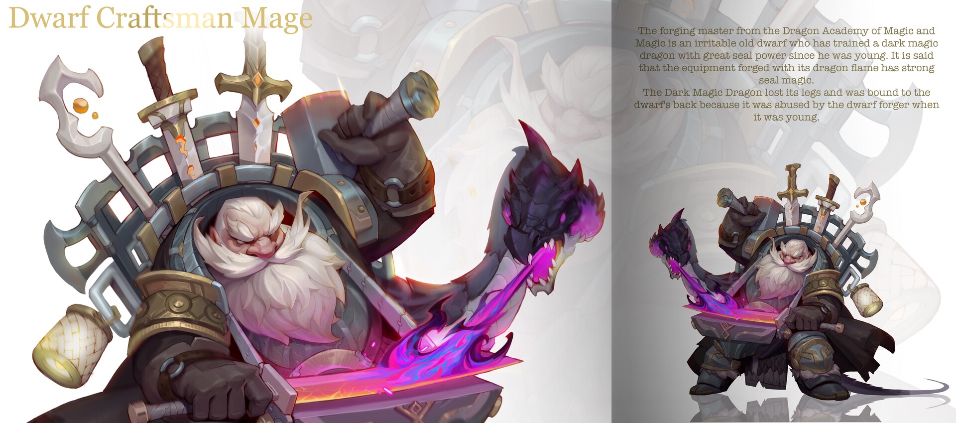 Dwarf Forging Master by feiwang wu : r/ImaginaryDwarves