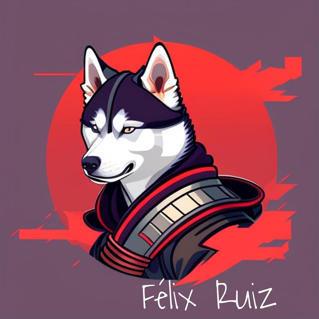 ArtStation - Samurai husky - Félix Ruiz Nguyên BEU