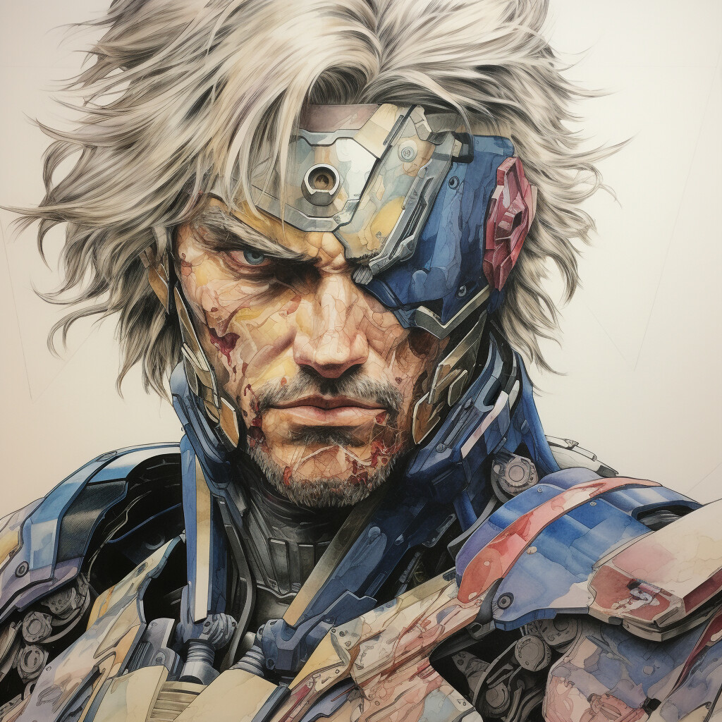 ArtStation - The Cyclops - Metal Gear Solid Style