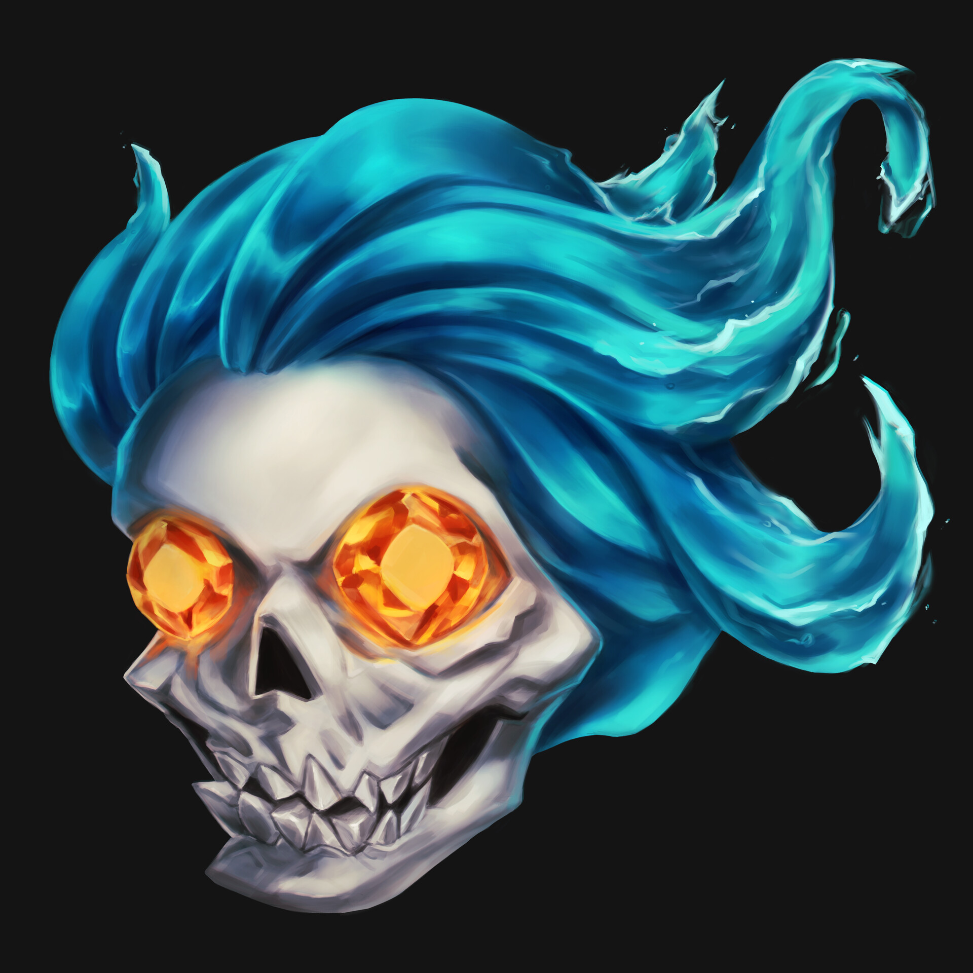 ArtStation - Troll Skull