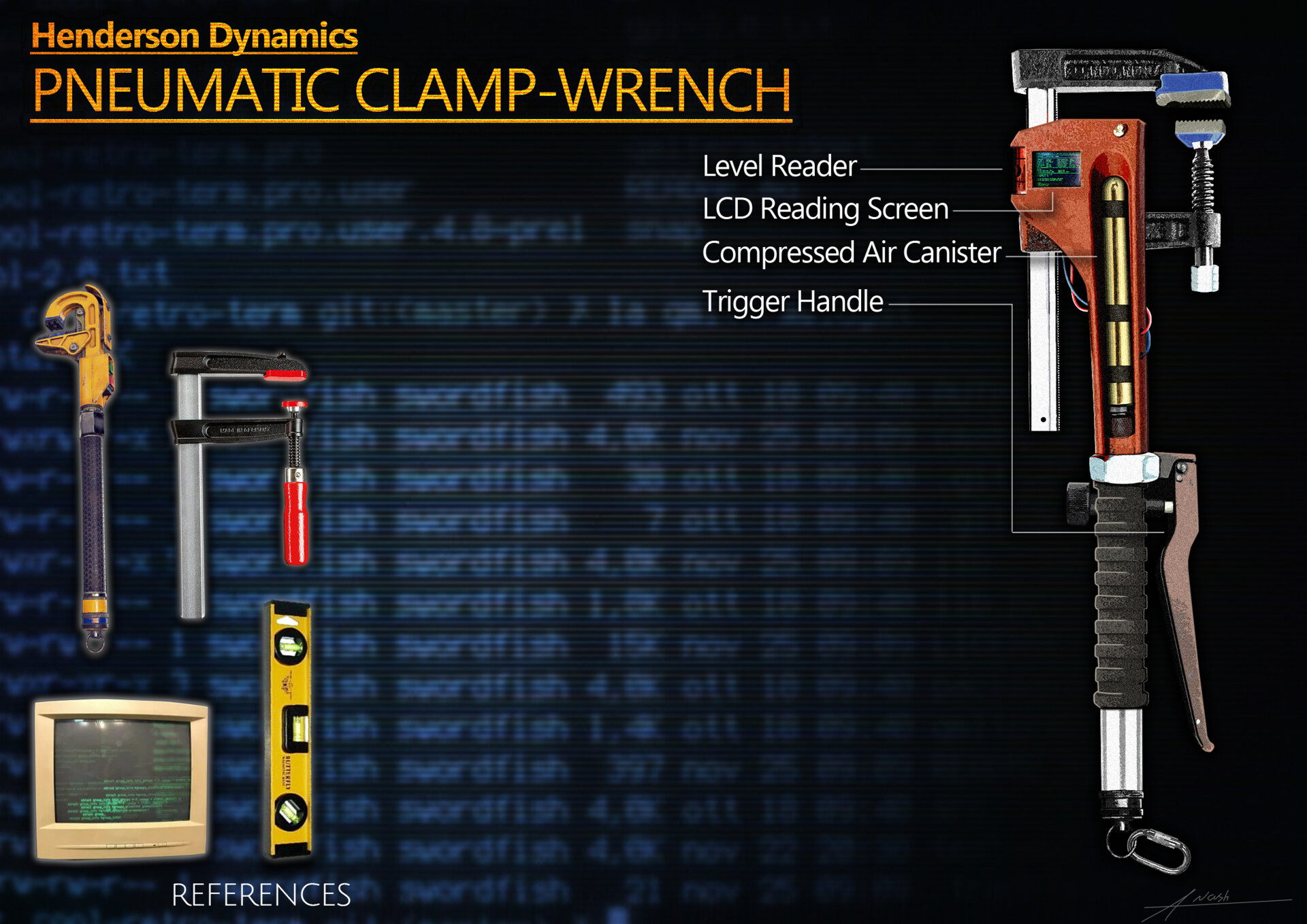 Alex Nash - Air-powered Clamp Wrench