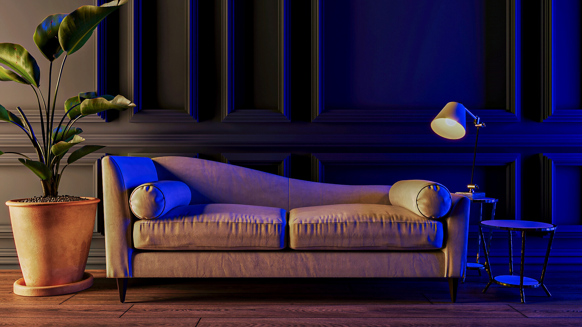 ArtStation - composition game of color