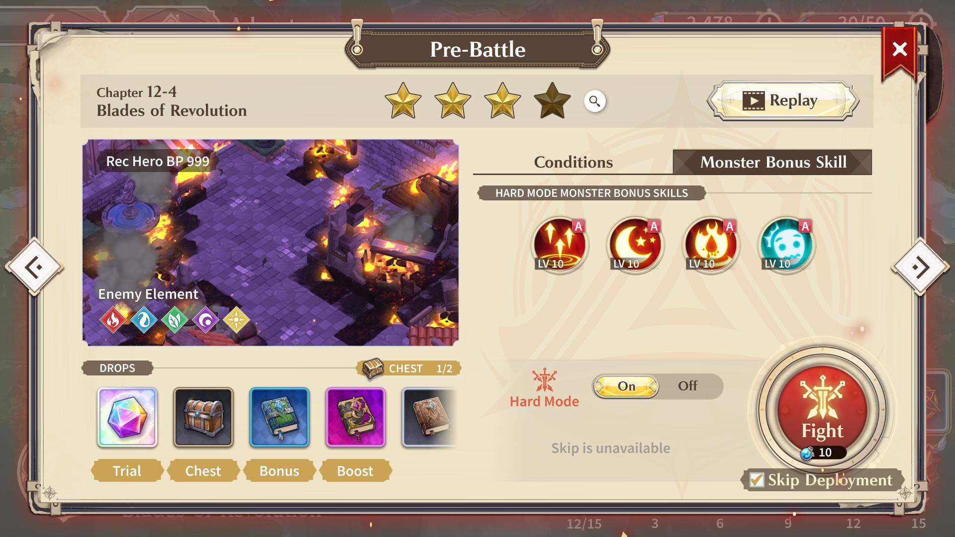 Vivian Ang - [Game UI] Pre-Battle