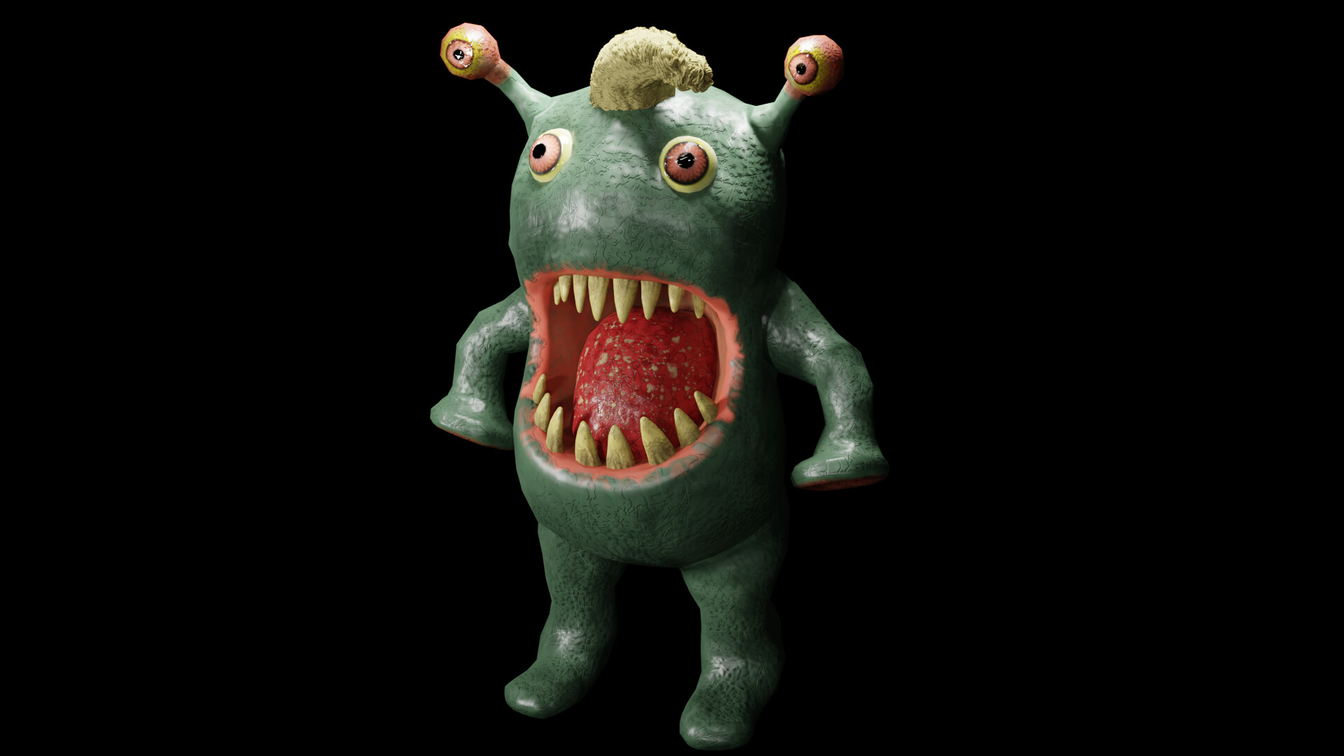 ArtStation - Monster_Creature(Happy Tree Friends)