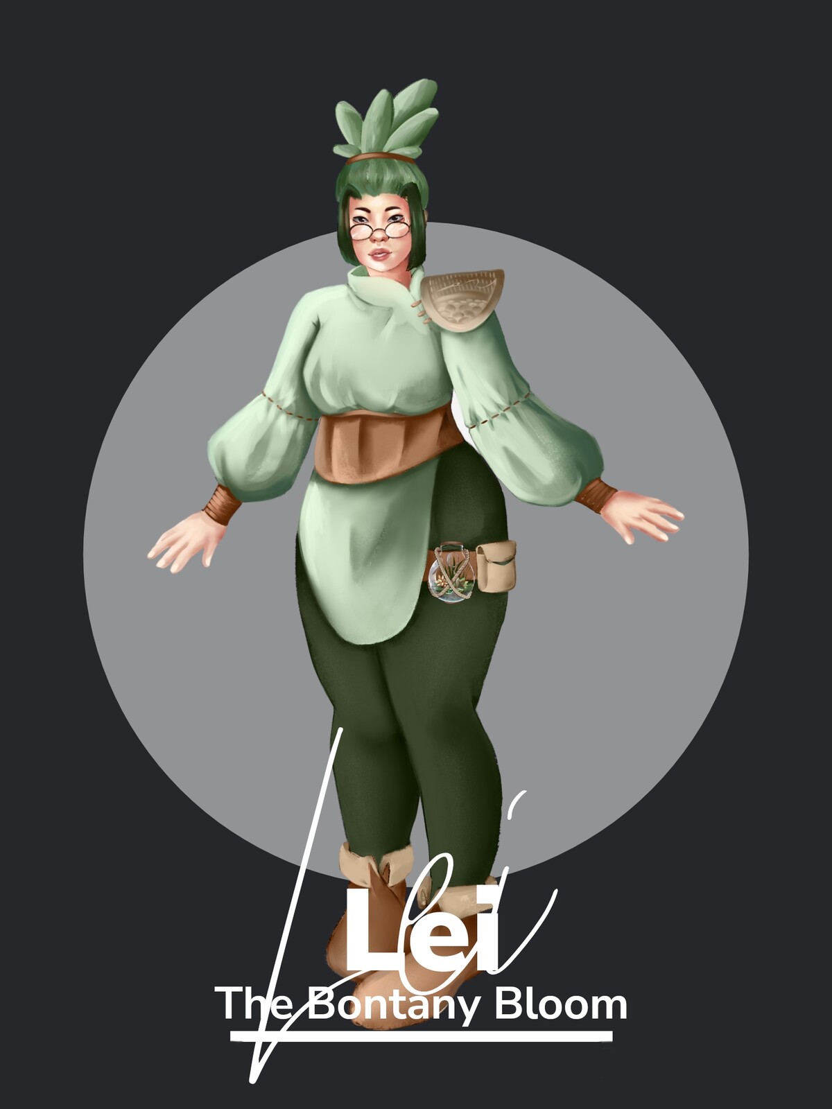 Gamerse - Lei: Character Illustration