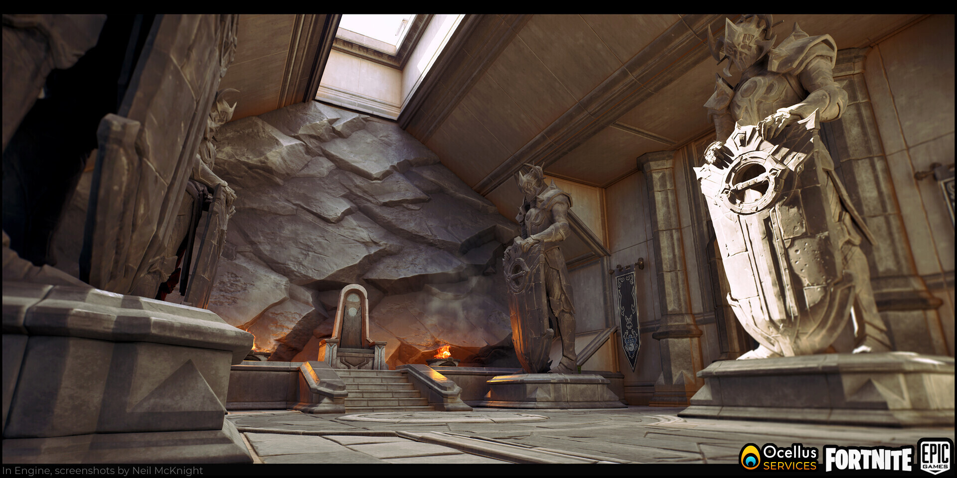 Tiphaine JEGO - Fortnite - Citadel (Interior): Throne and Diner Rooms