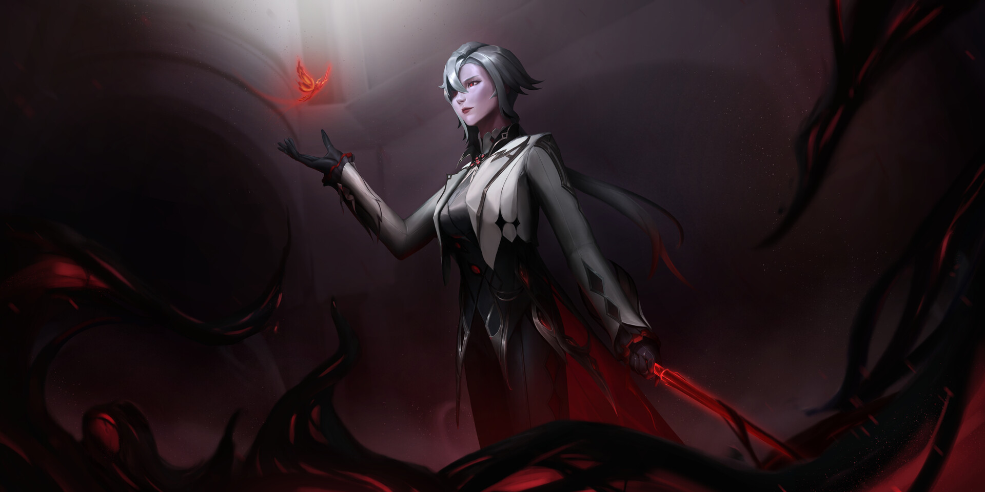 ArtStation - The Knave Arlecchino (Fanart) - Genshin impact