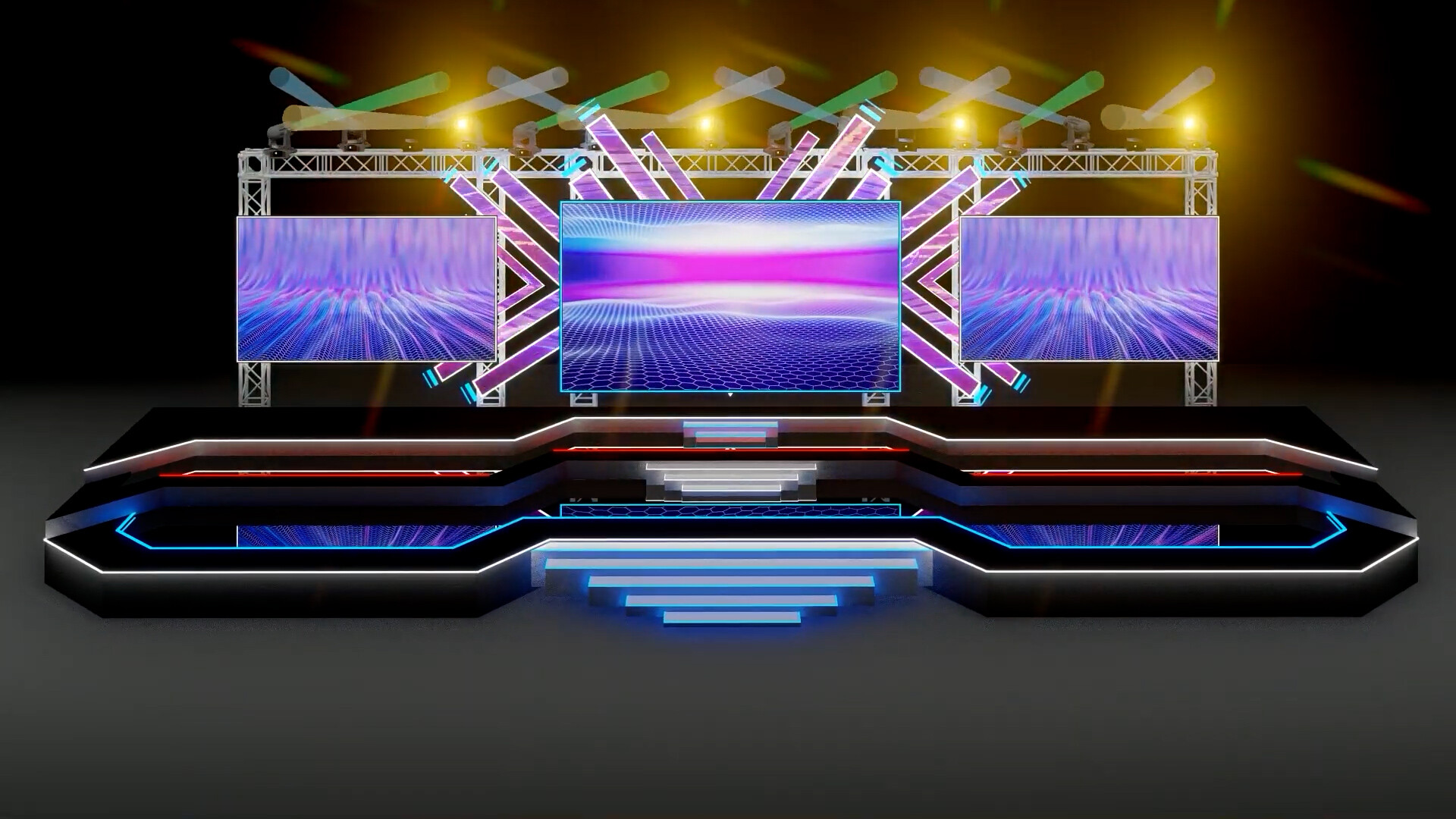 3d Stage Designs For Concerts