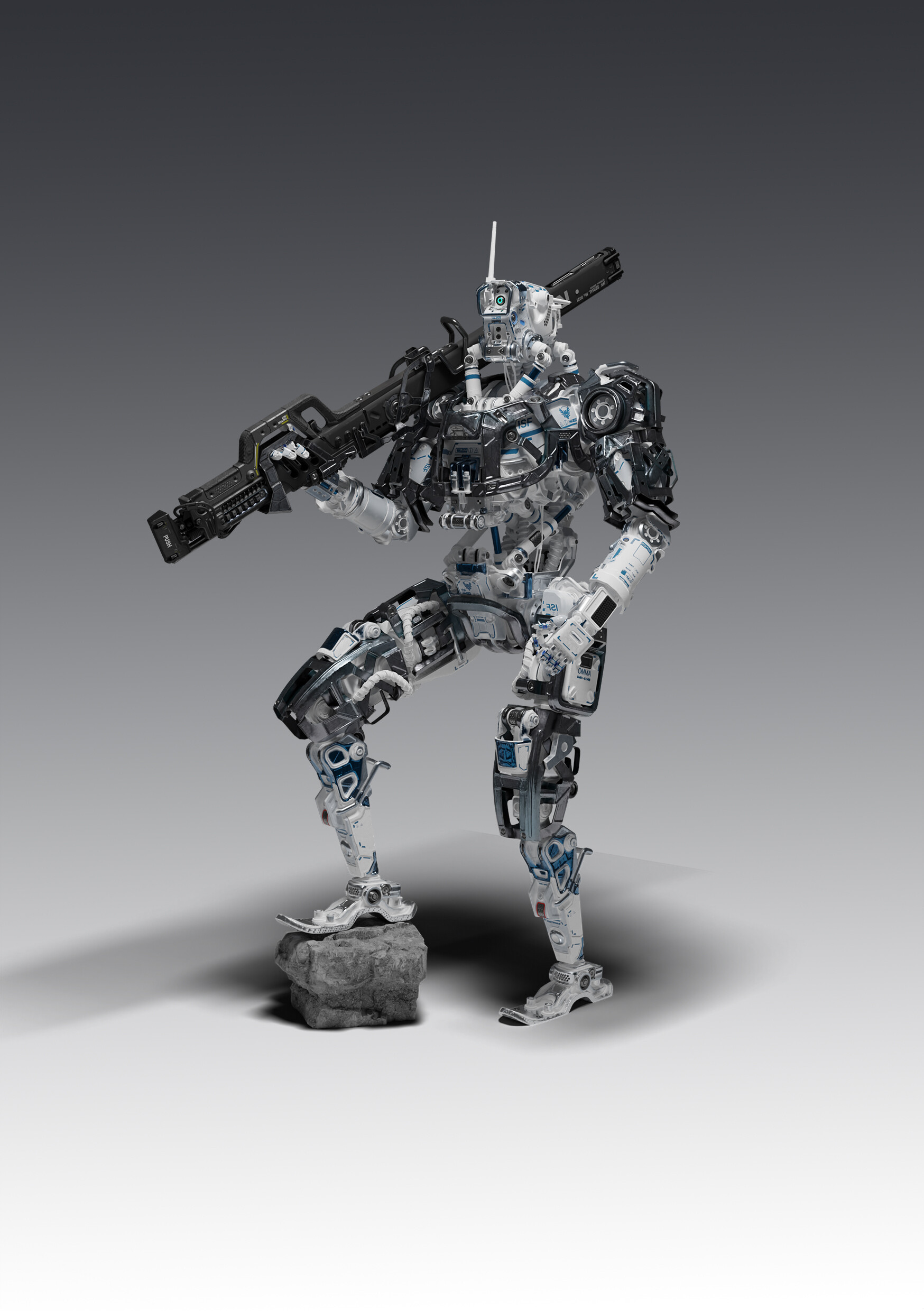 MikoCG - Mecha poses