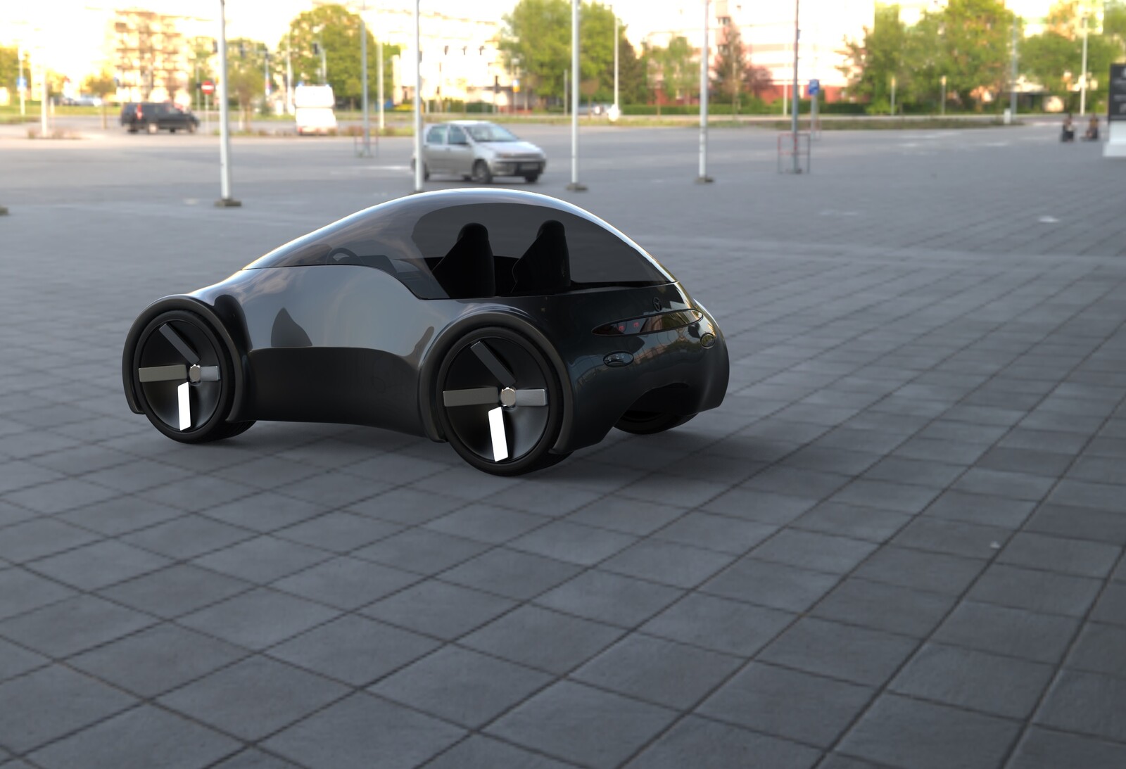 JONAH k. IBRAHIM - Mini Benz EV For modern City