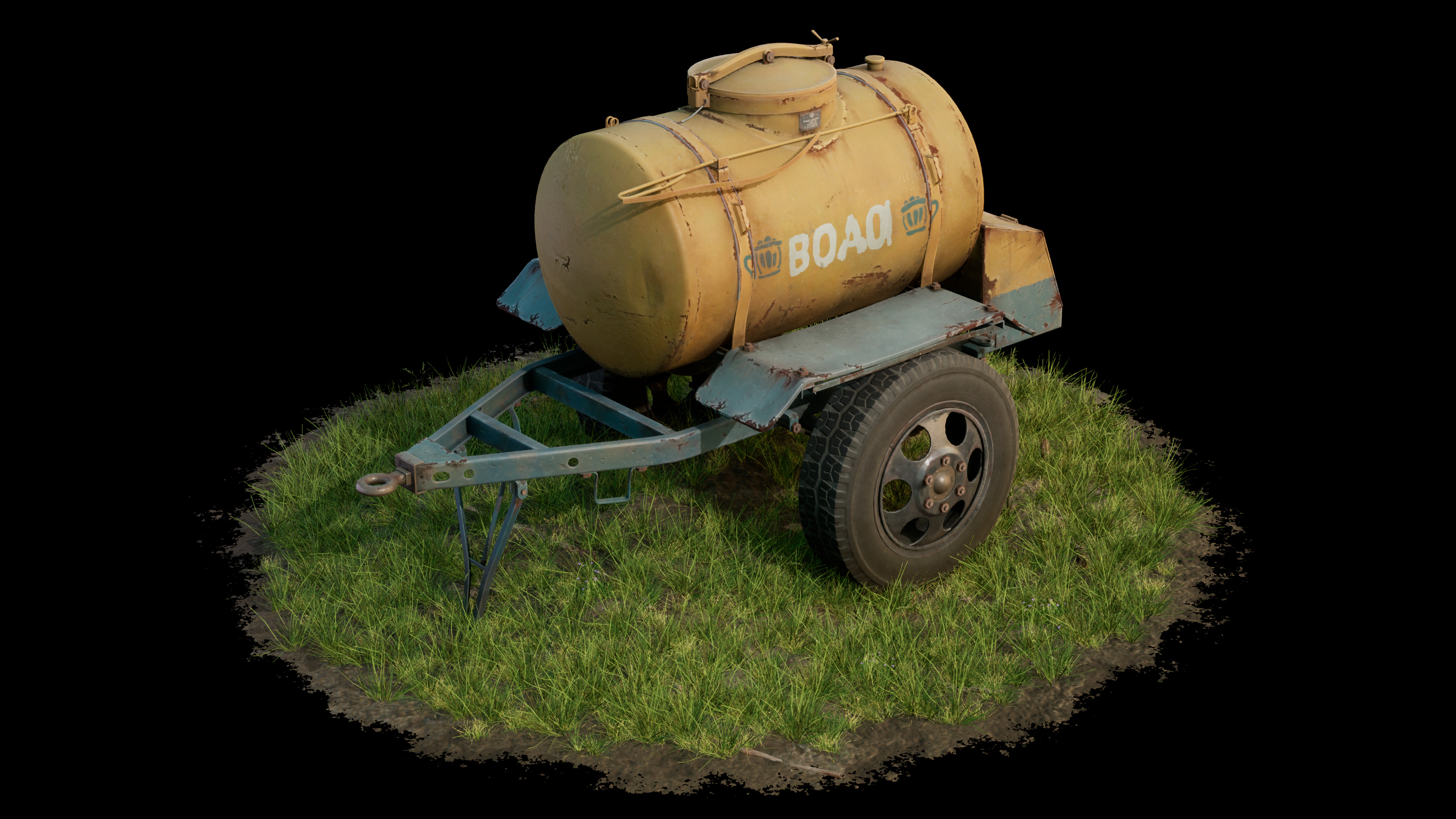 Anna Bishutina - Kvas tank trailer