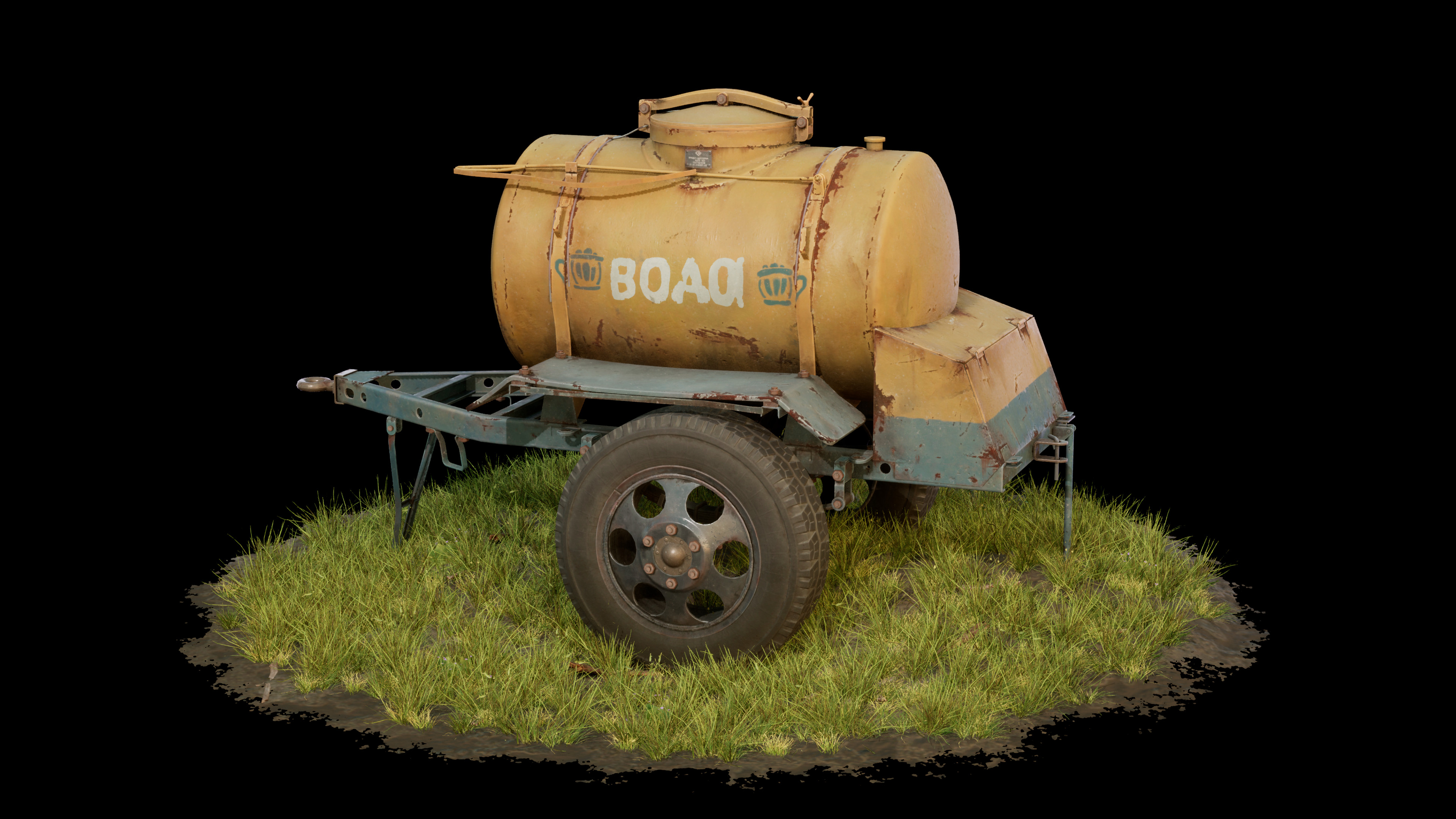 Anna Bishutina - Kvas tank trailer