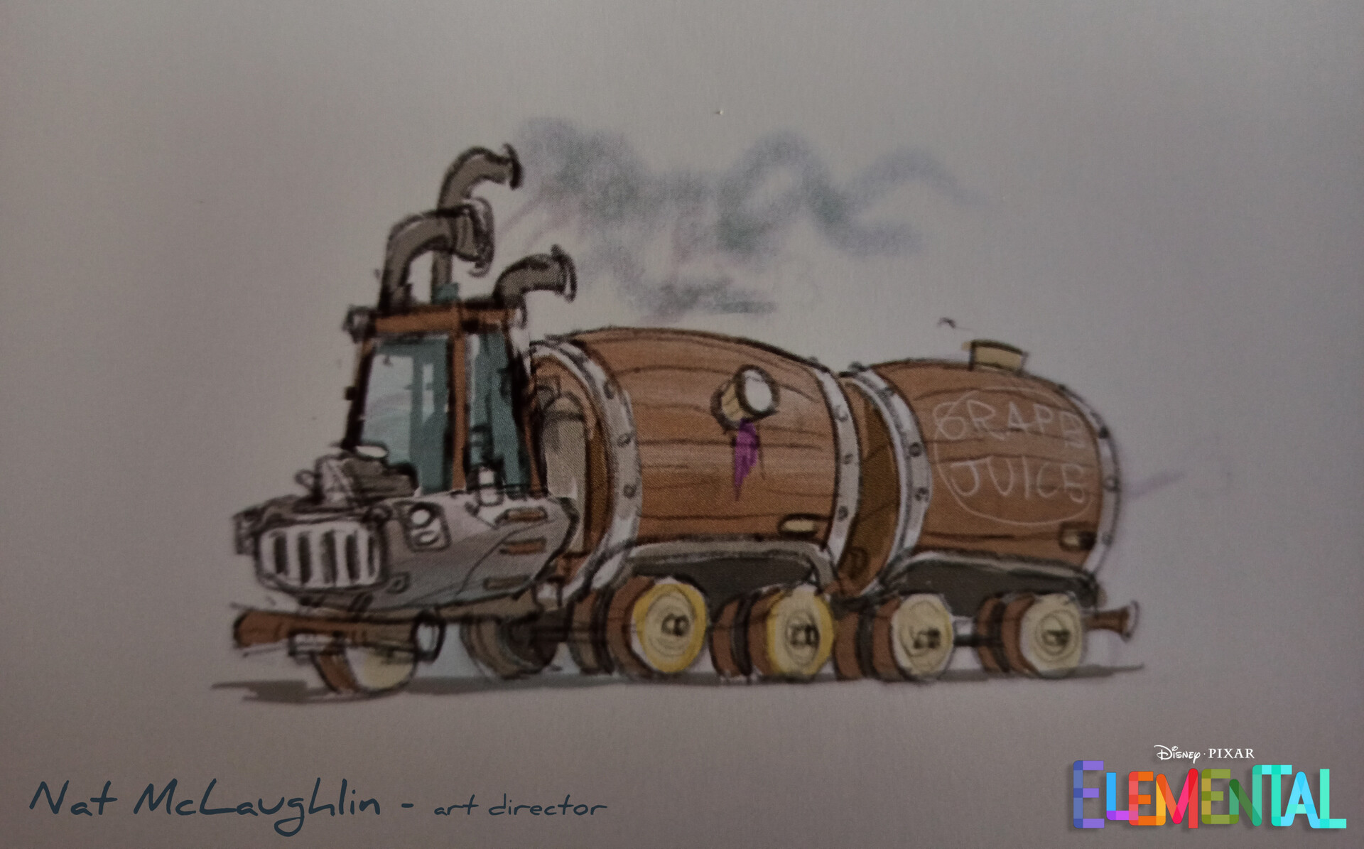 Flavien Dubois - ELEMENTAL - earth vehicle