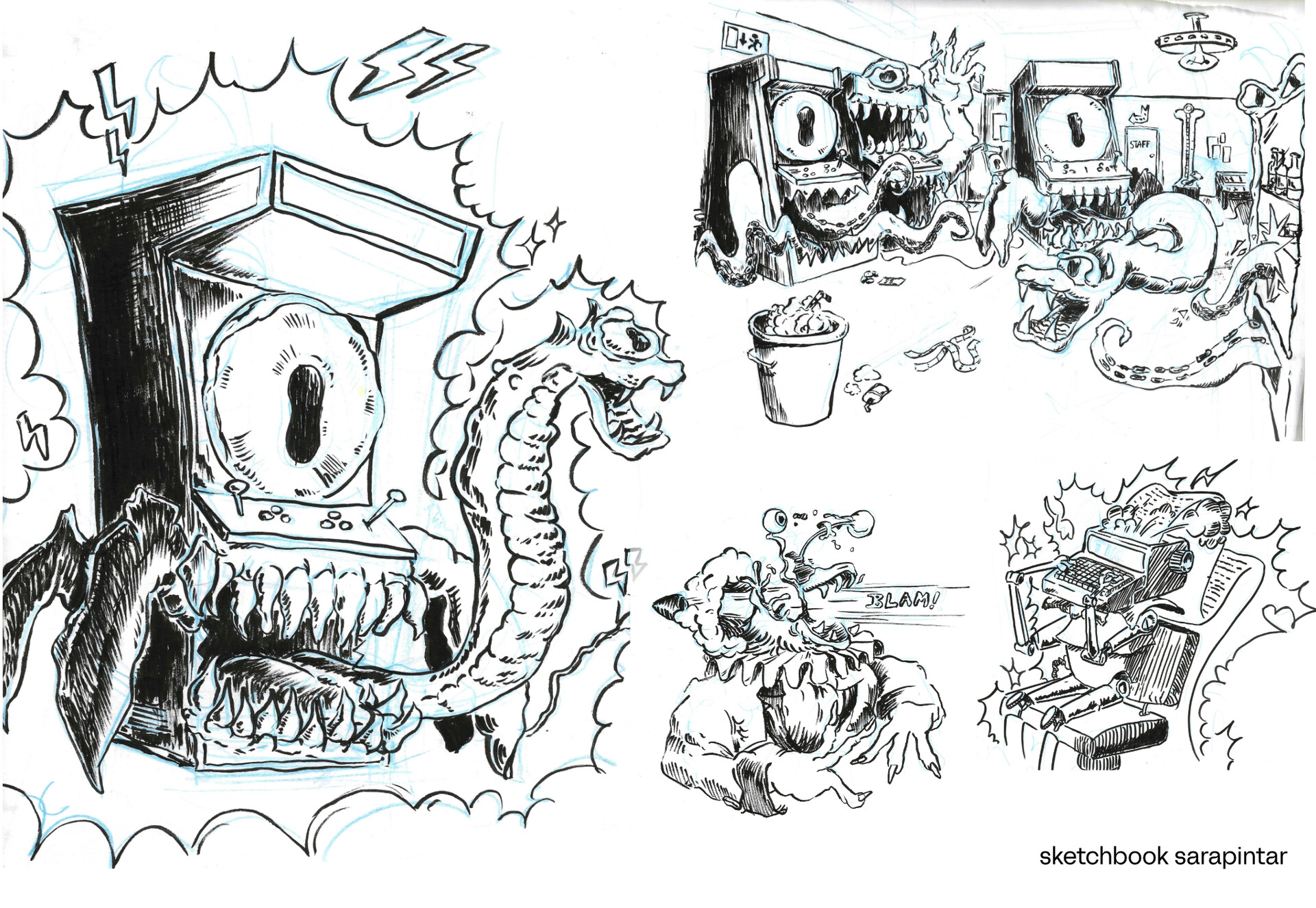 Sarapintar - Otherwordly Observer | Concept Art