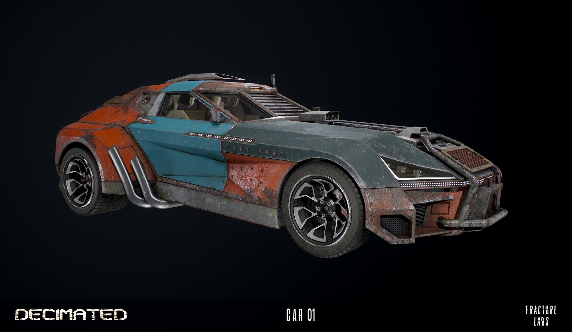 ArtStation - Car_01_rat_style