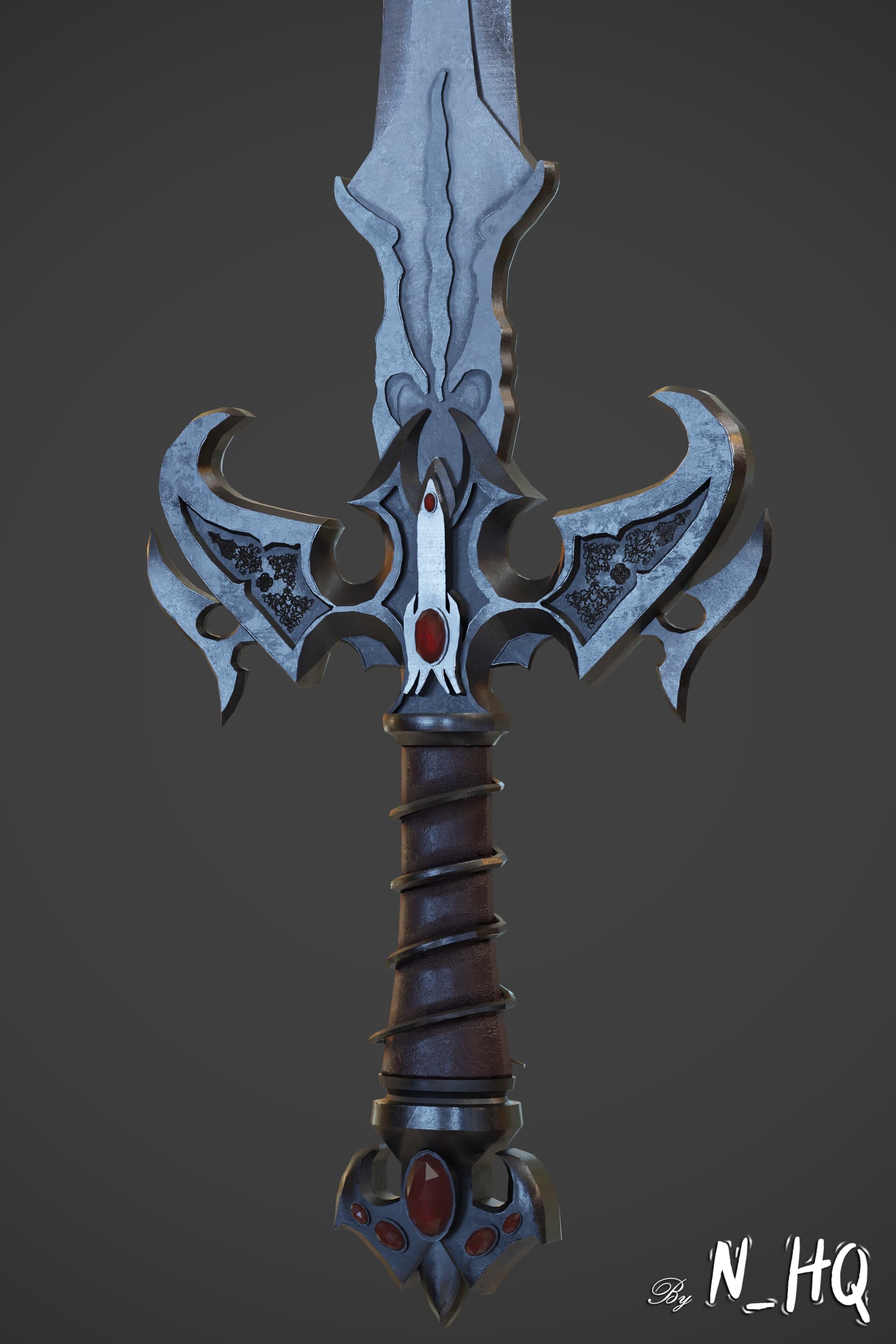 ArtStation - Fantasy Medieval Sword