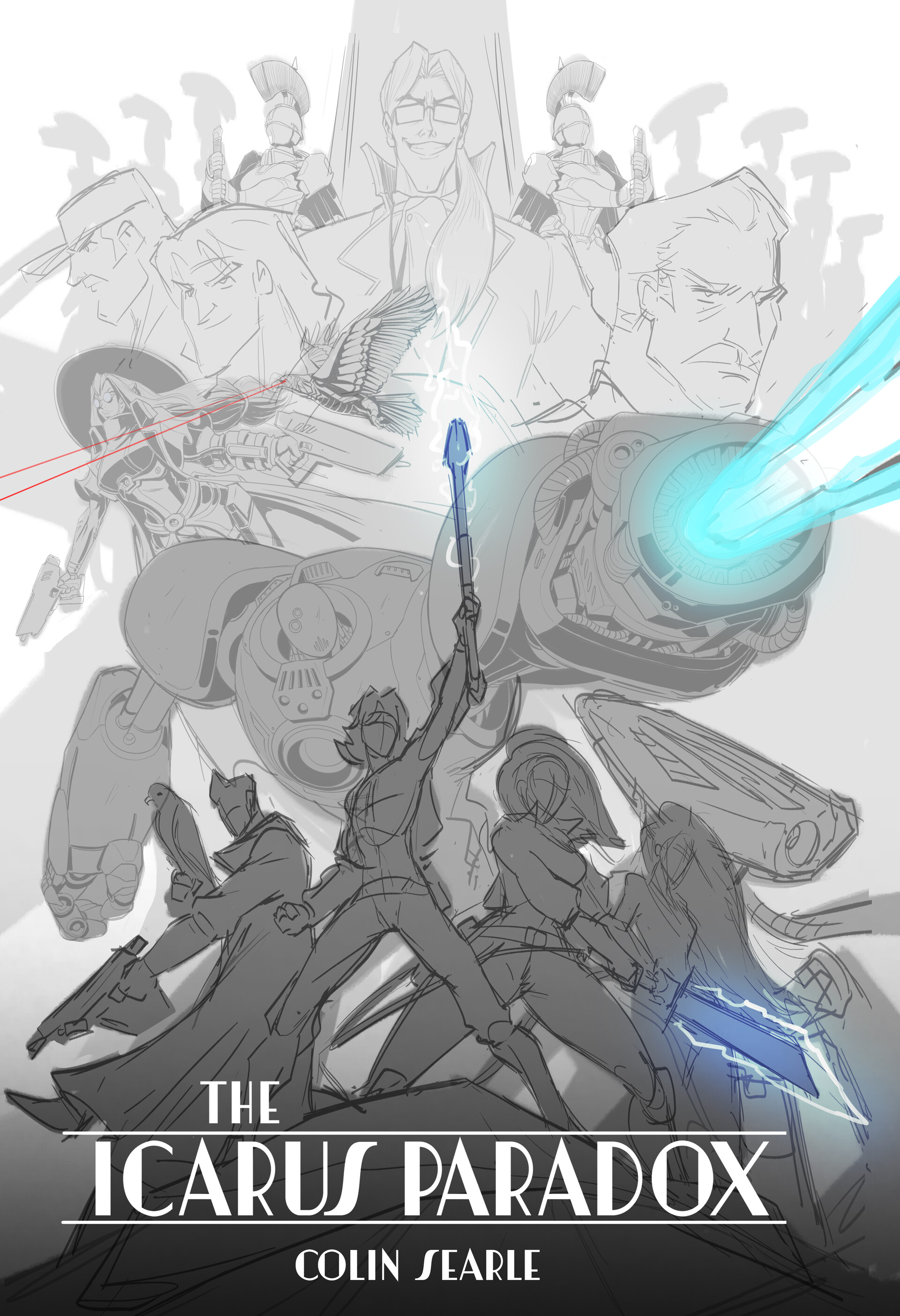 Colin Searle - The Icarus Paradox - Book 1 Cover