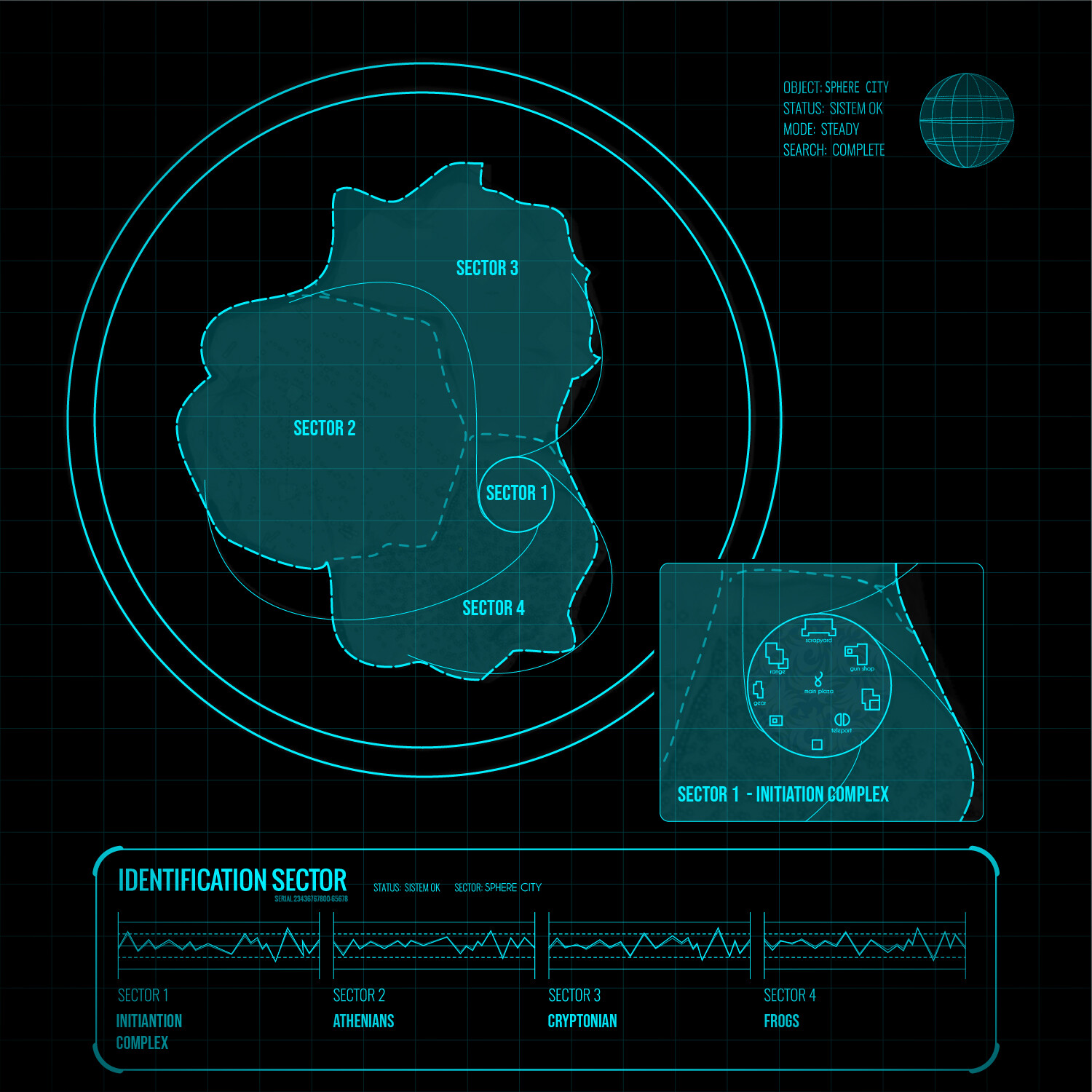 An Drew - Sphere city concept art and development