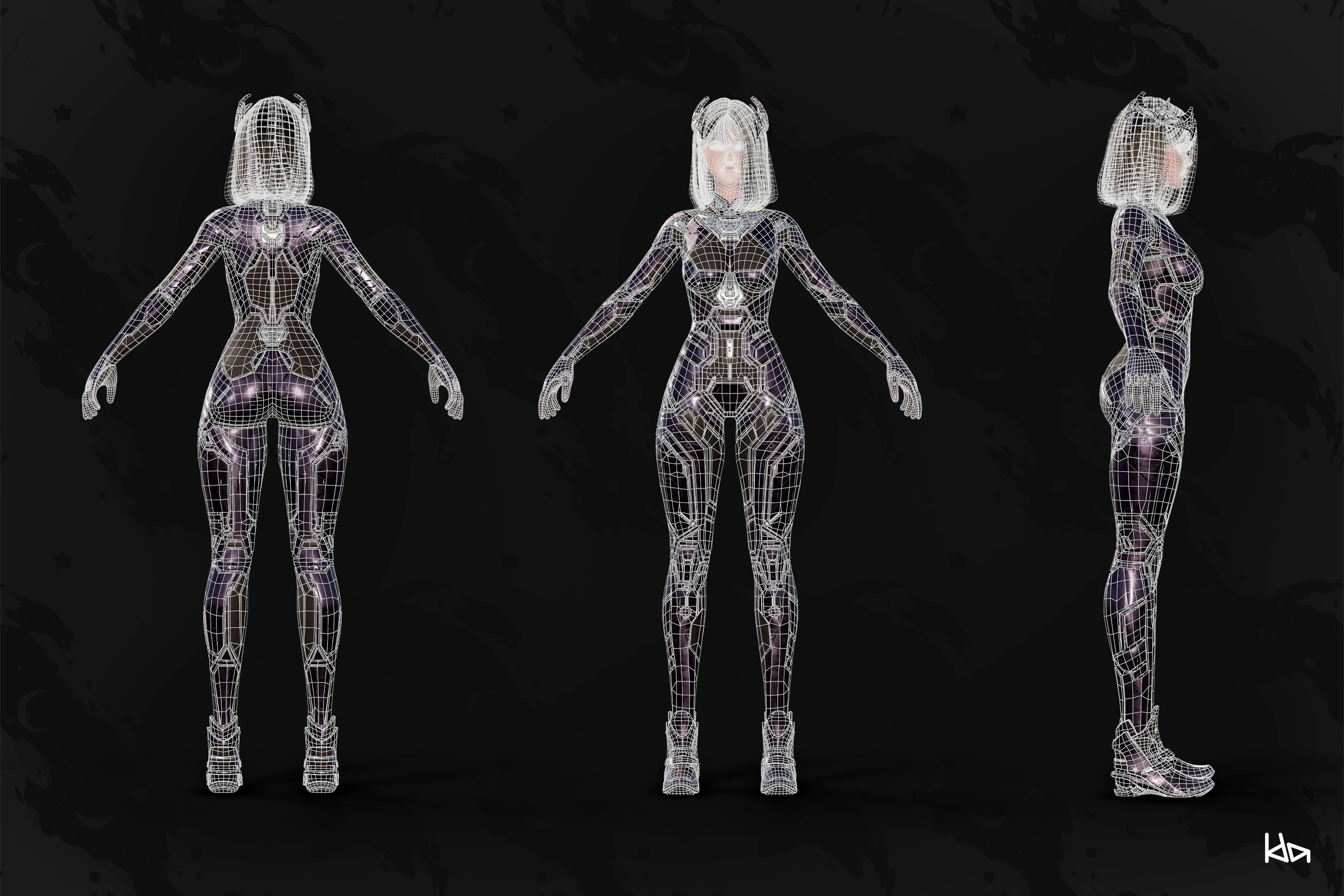 Ida Faber - Astra The Stellar Girl - Game Ready