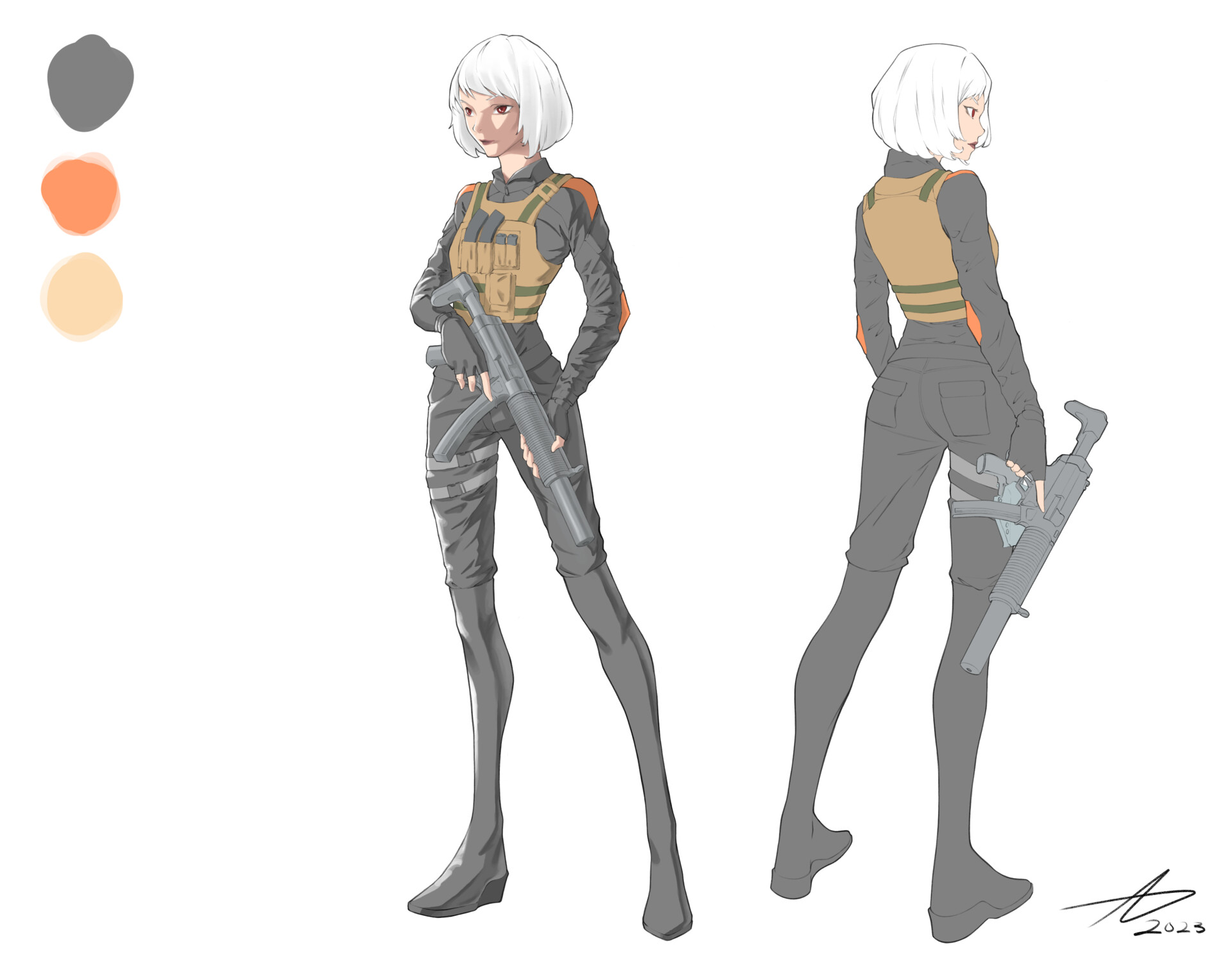 ArtStation - Tactical Character Concept