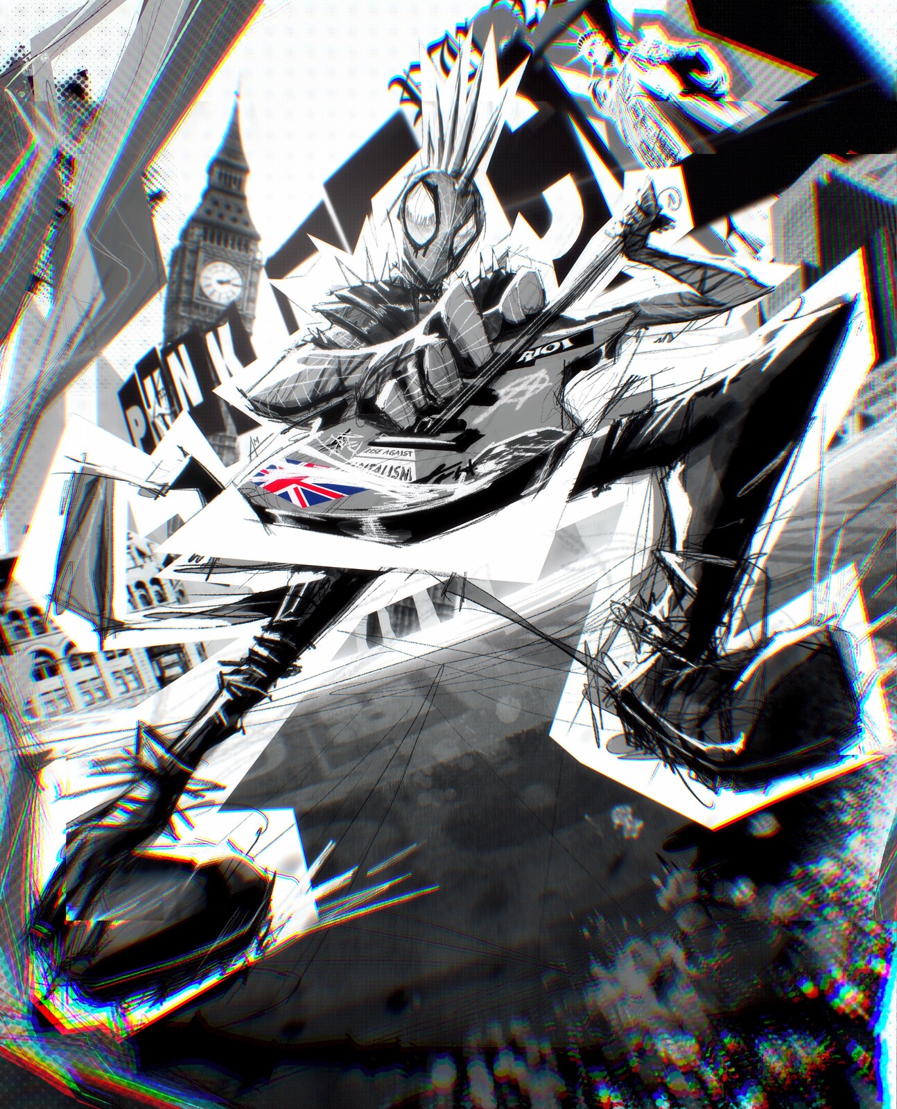 Adriel Meka - Spider-Punk