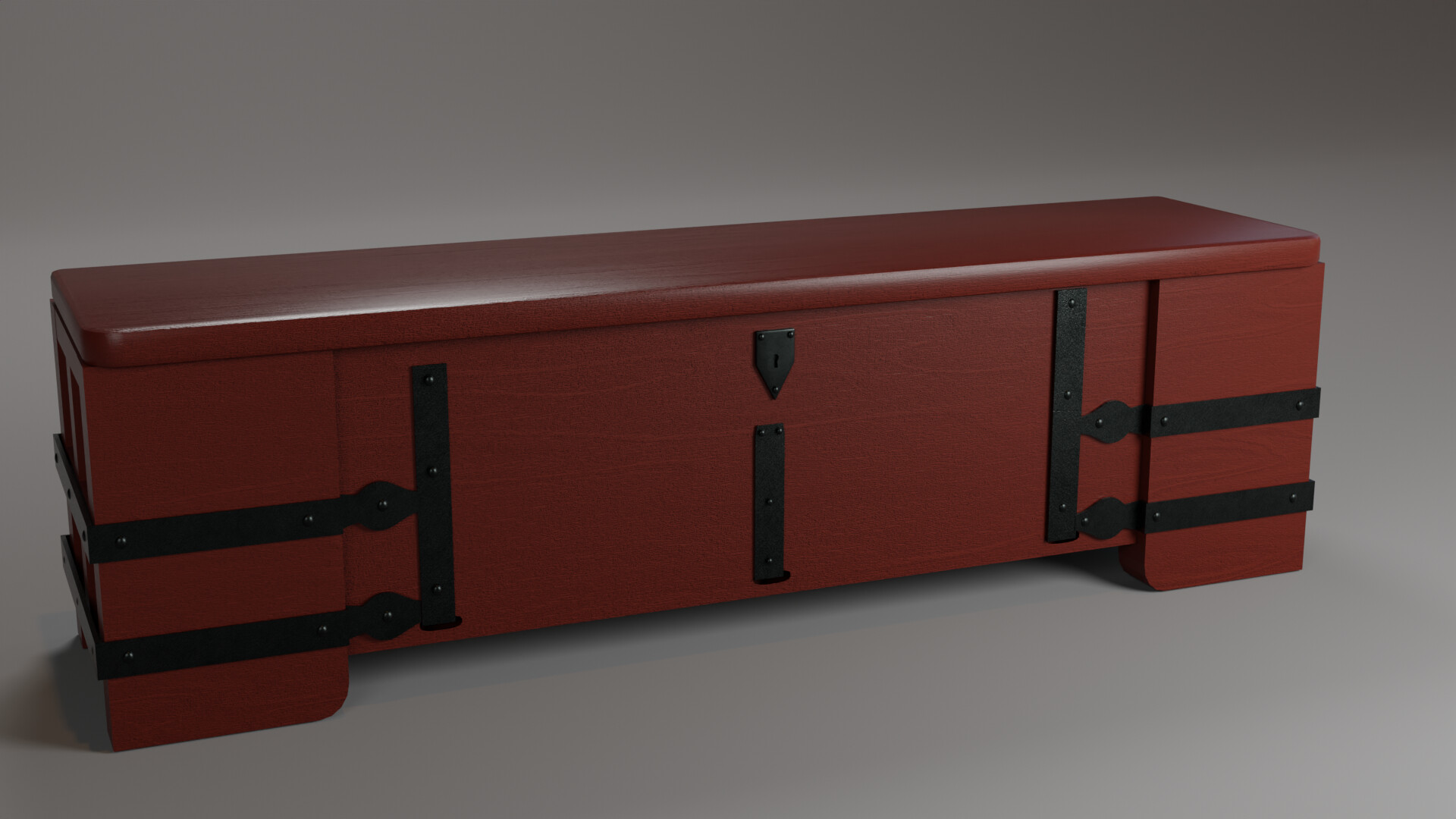 ArtStation - Medieval chest circa 1250 AC