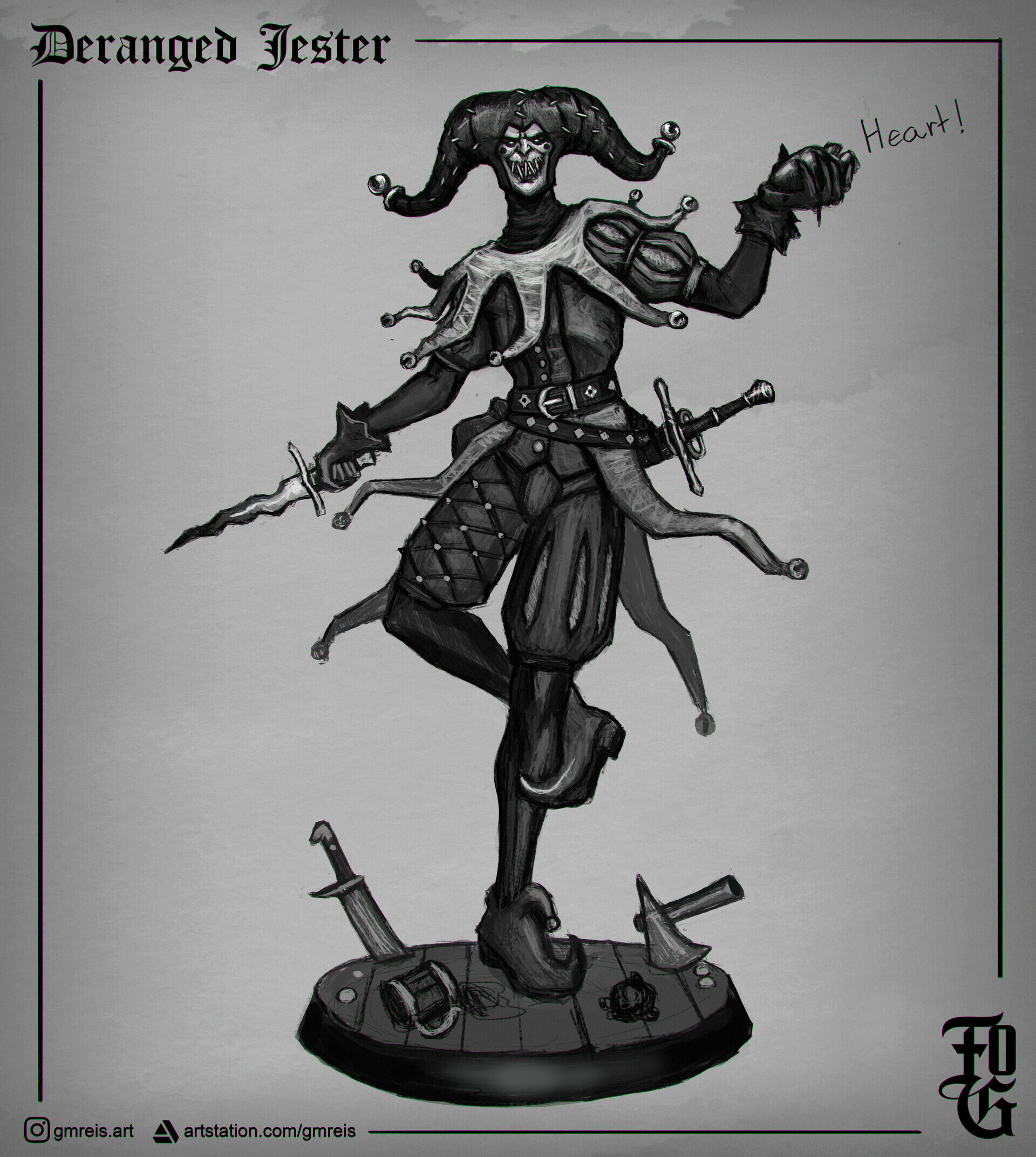 ArtStation - Flesh of Gods Concept art