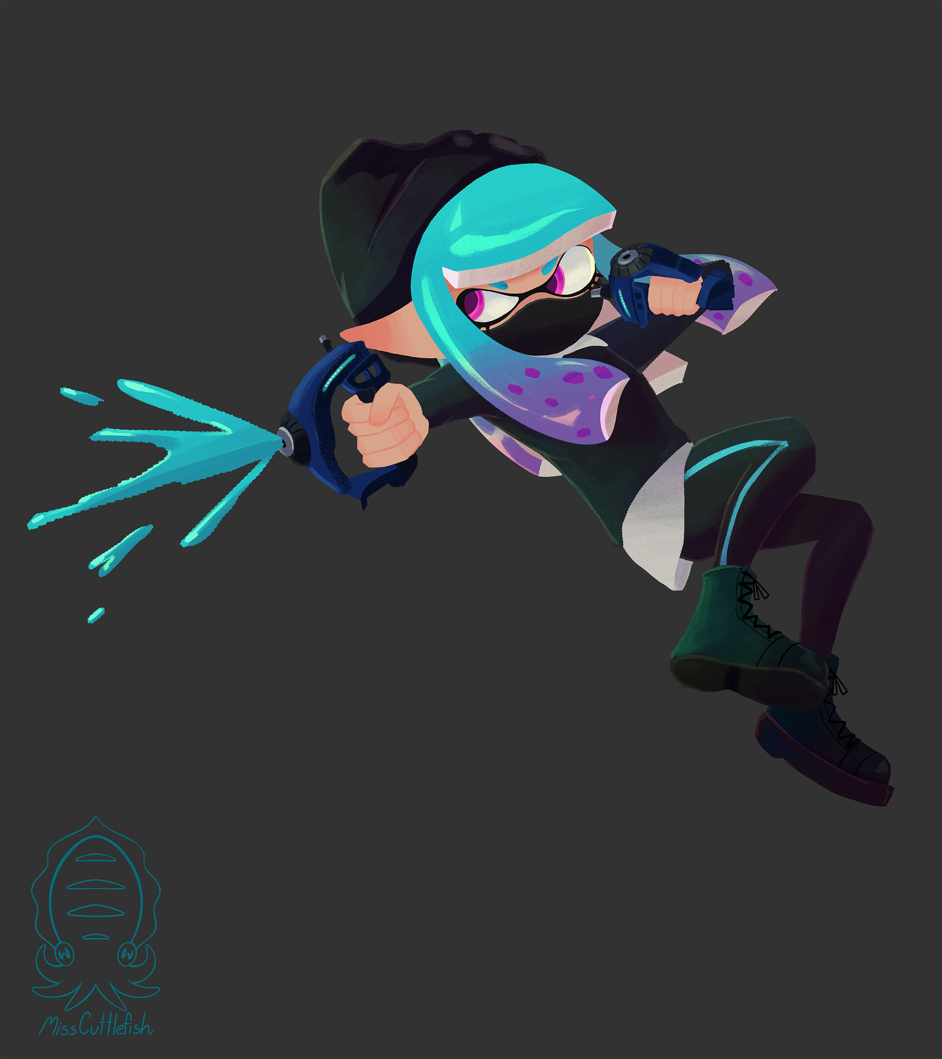 ArtStation - Splatoon OC Bug