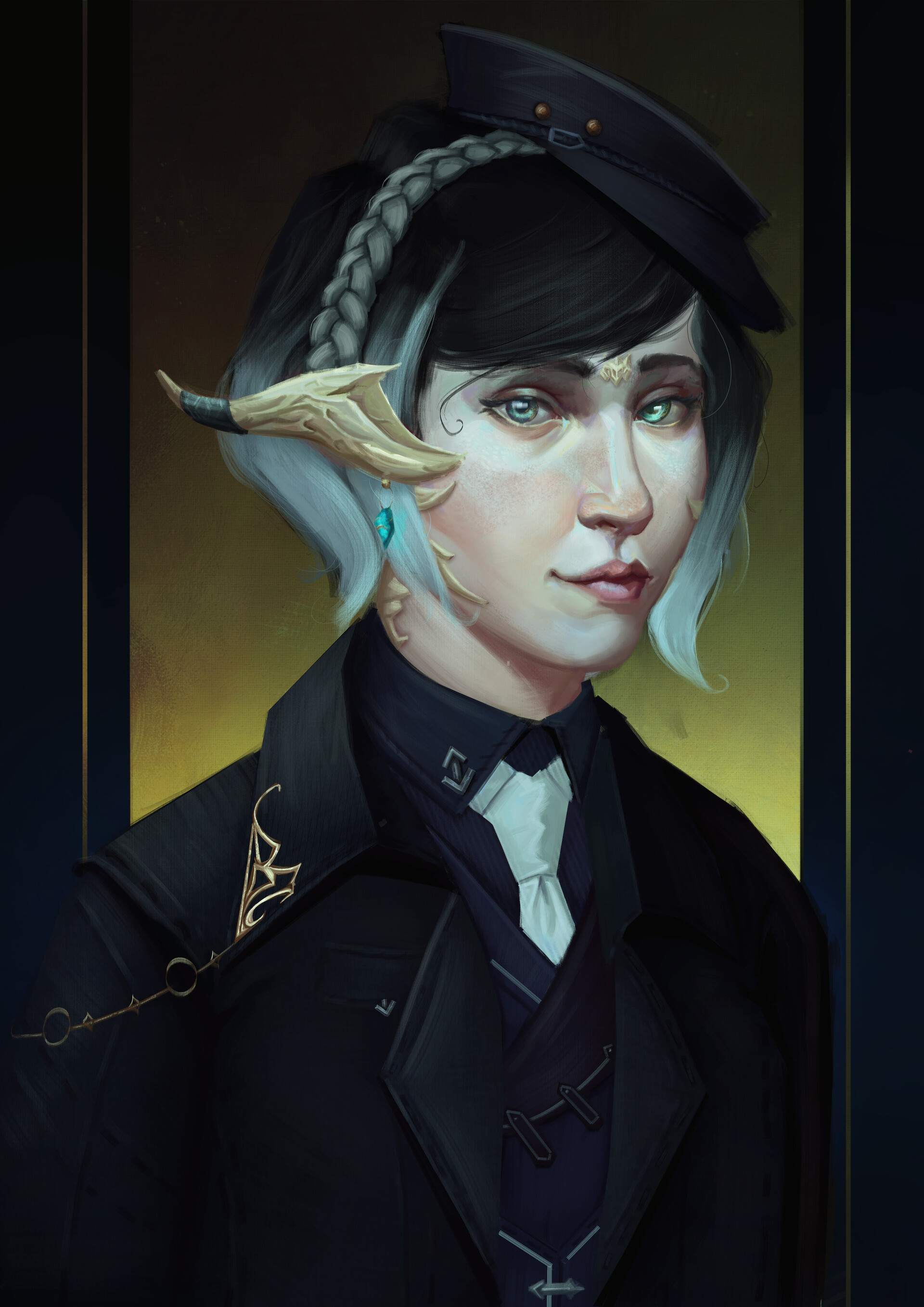 ArtStation - FFXIV Character Portraiture for D-mond