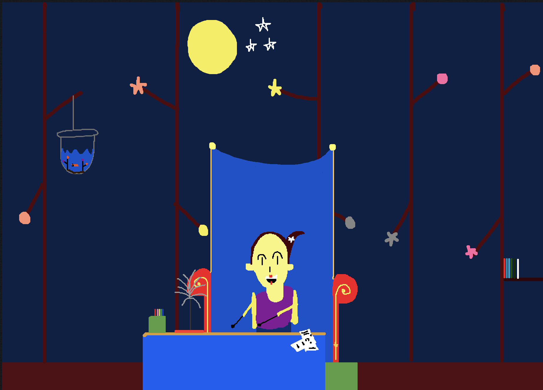 ArtStation - Growing Tree (The Good Night Show)