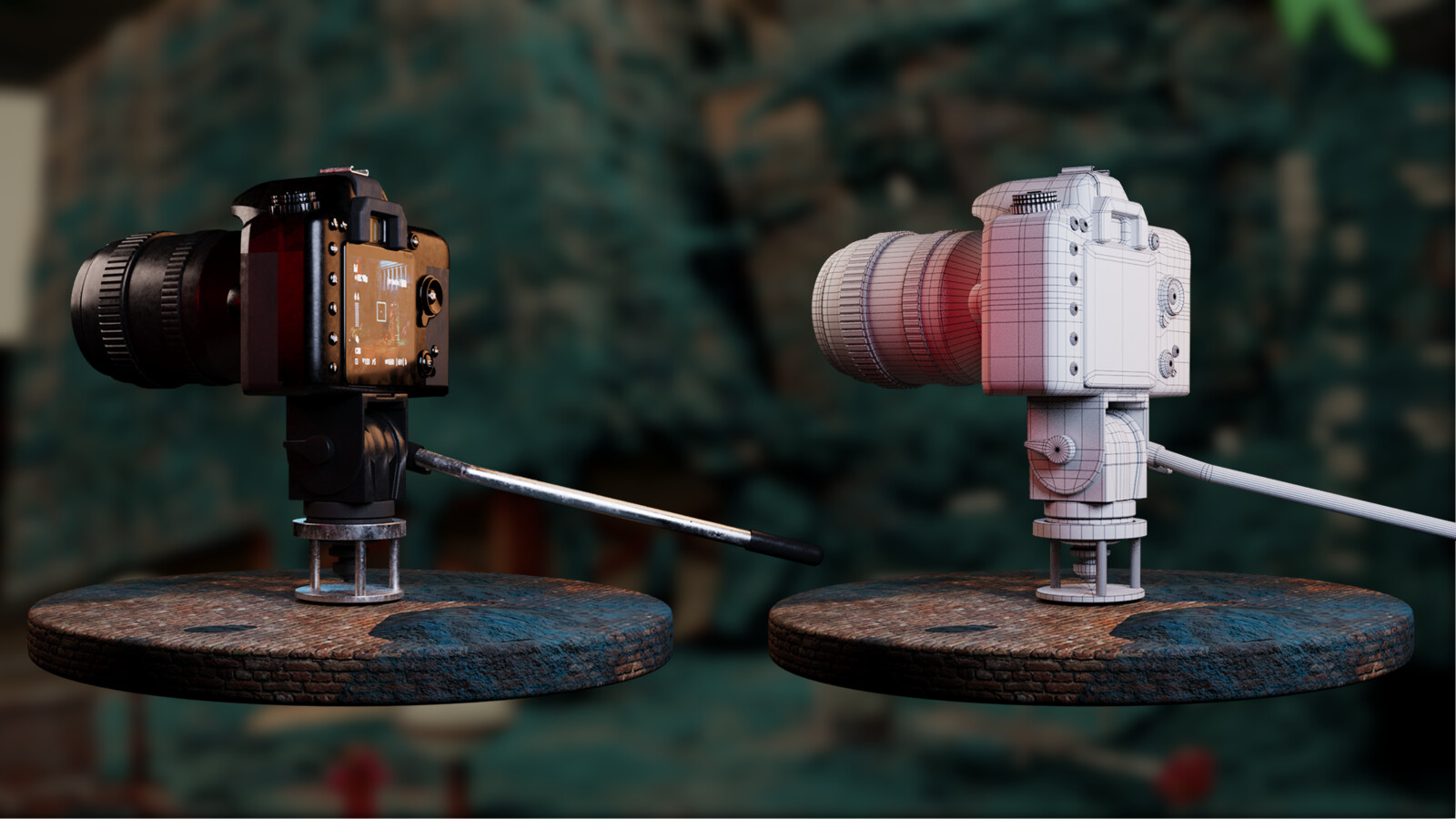 Gaspar Vargas - Fragmentos de Tiempo Abandonado - Diorama Scene 3D