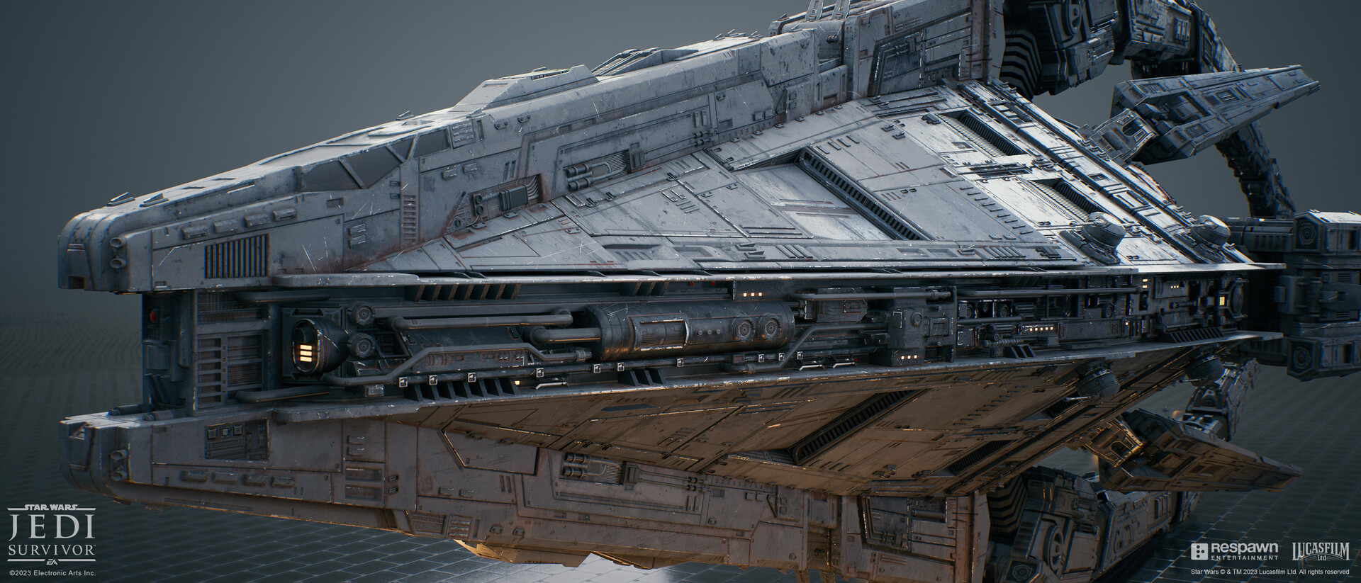 Evan Cwiertny's Portfolio - Star Wars Jedi: Survivor - Imperial Trident ...