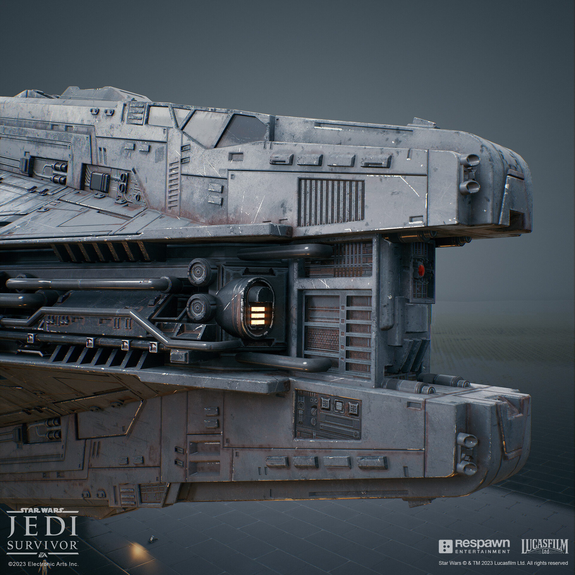 Evan Cwiertny's Portfolio - Star Wars Jedi: Survivor - Imperial Trident ...