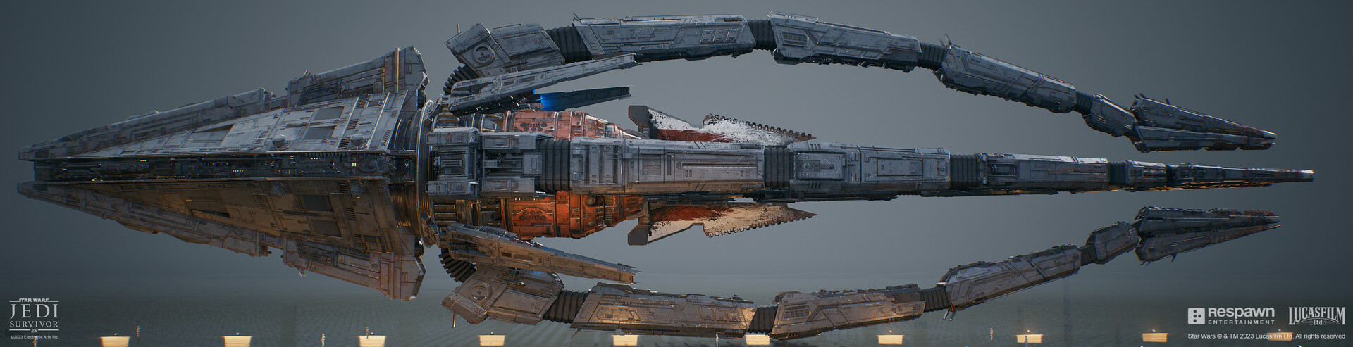 Evan Cwiertny's Portfolio - Star Wars Jedi: Survivor - Imperial Trident ...