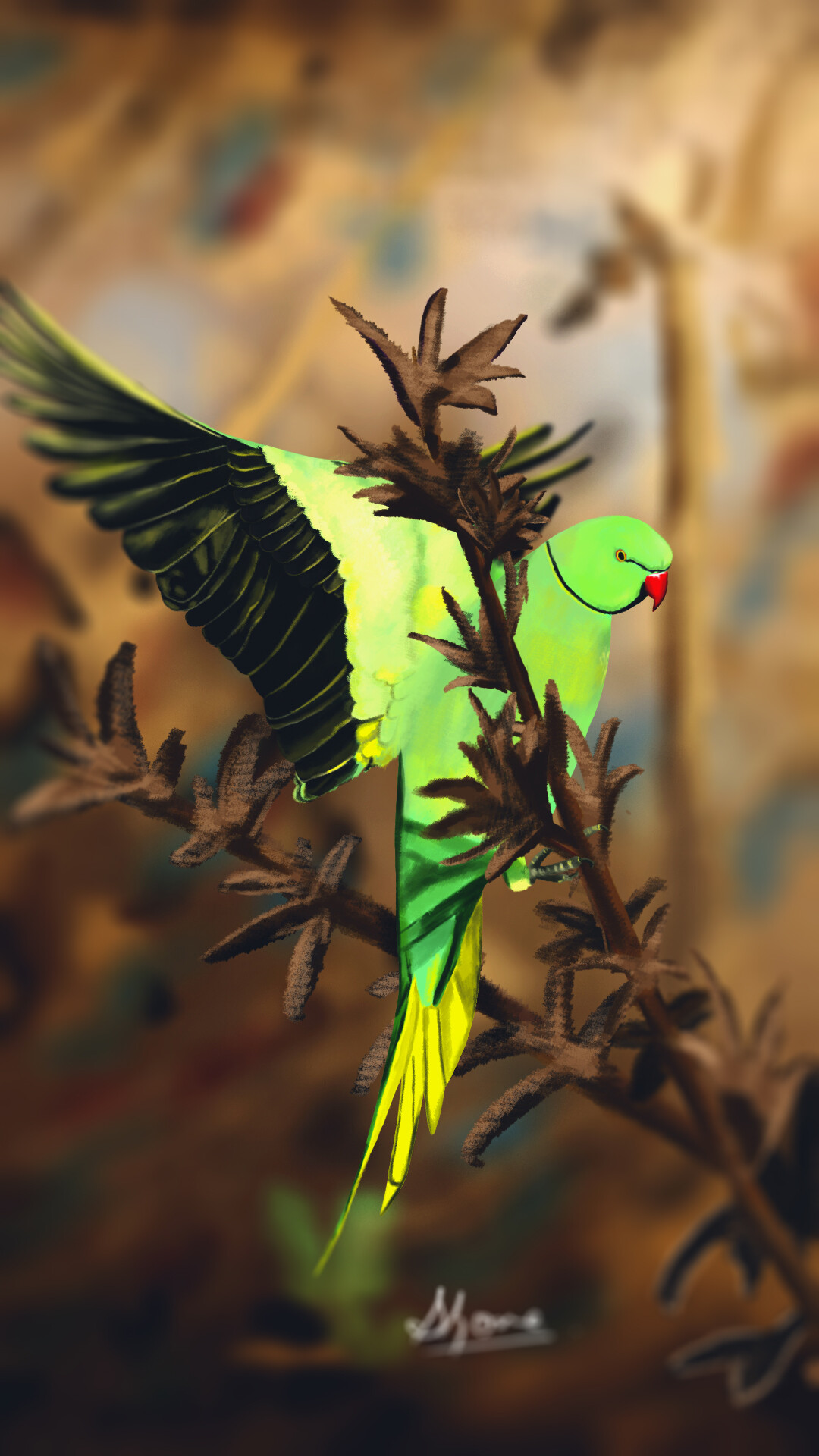 ArtStation - Parrot (study work)