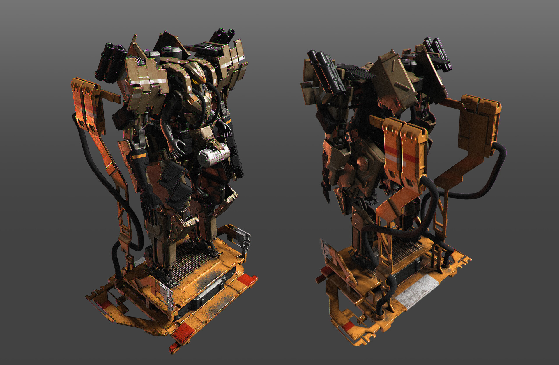 ArtStation - exosuit