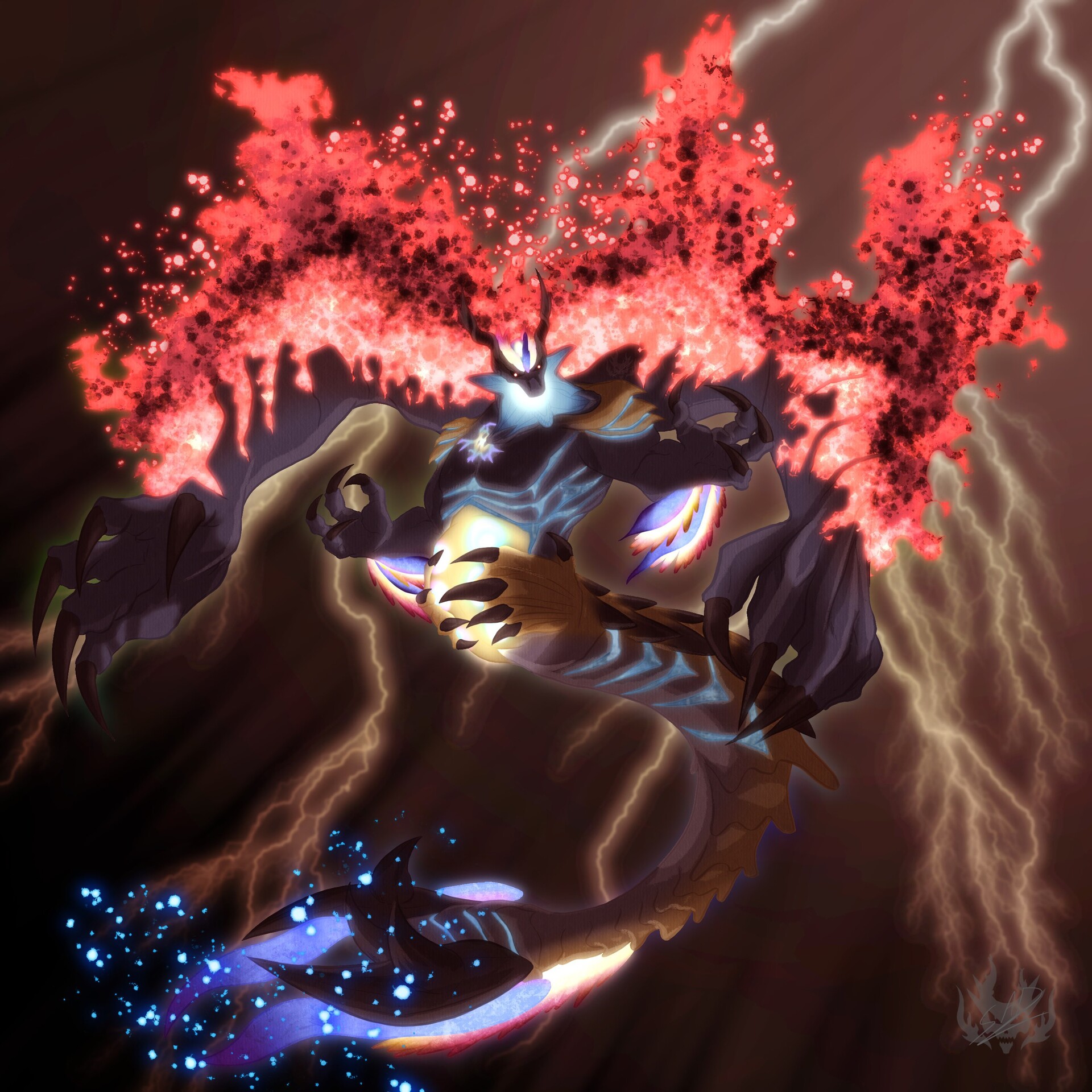 ArtStation - Monster Hunter Rise Sunbreak: Le grand Démon