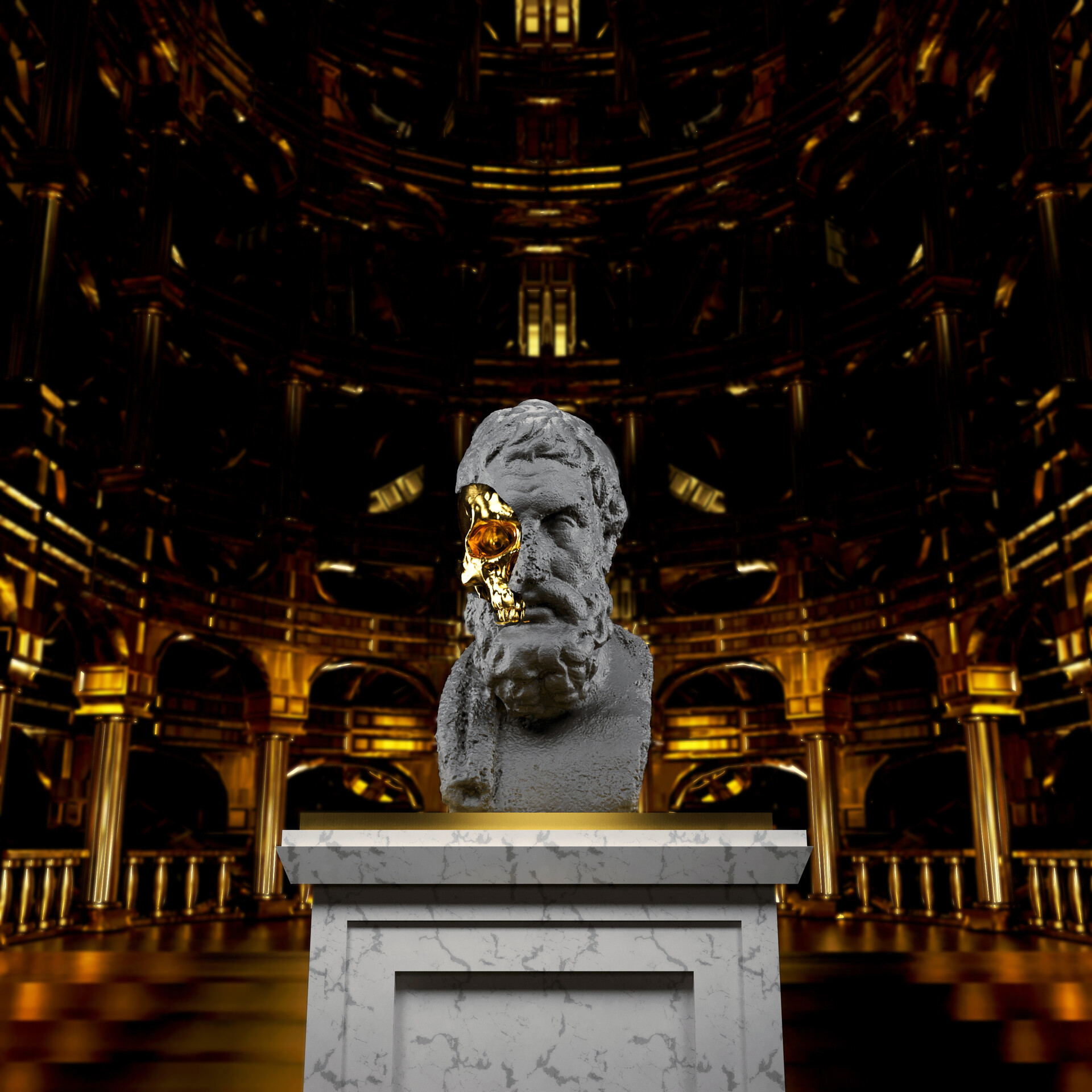 ArtStation - Epicurus / 3D digital artwork