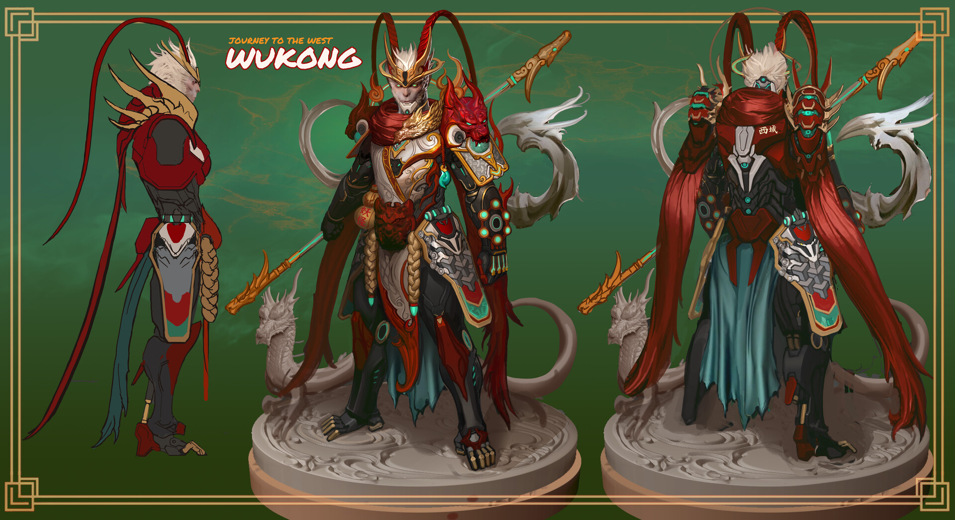 ArtStation - Wukong Skin Concept