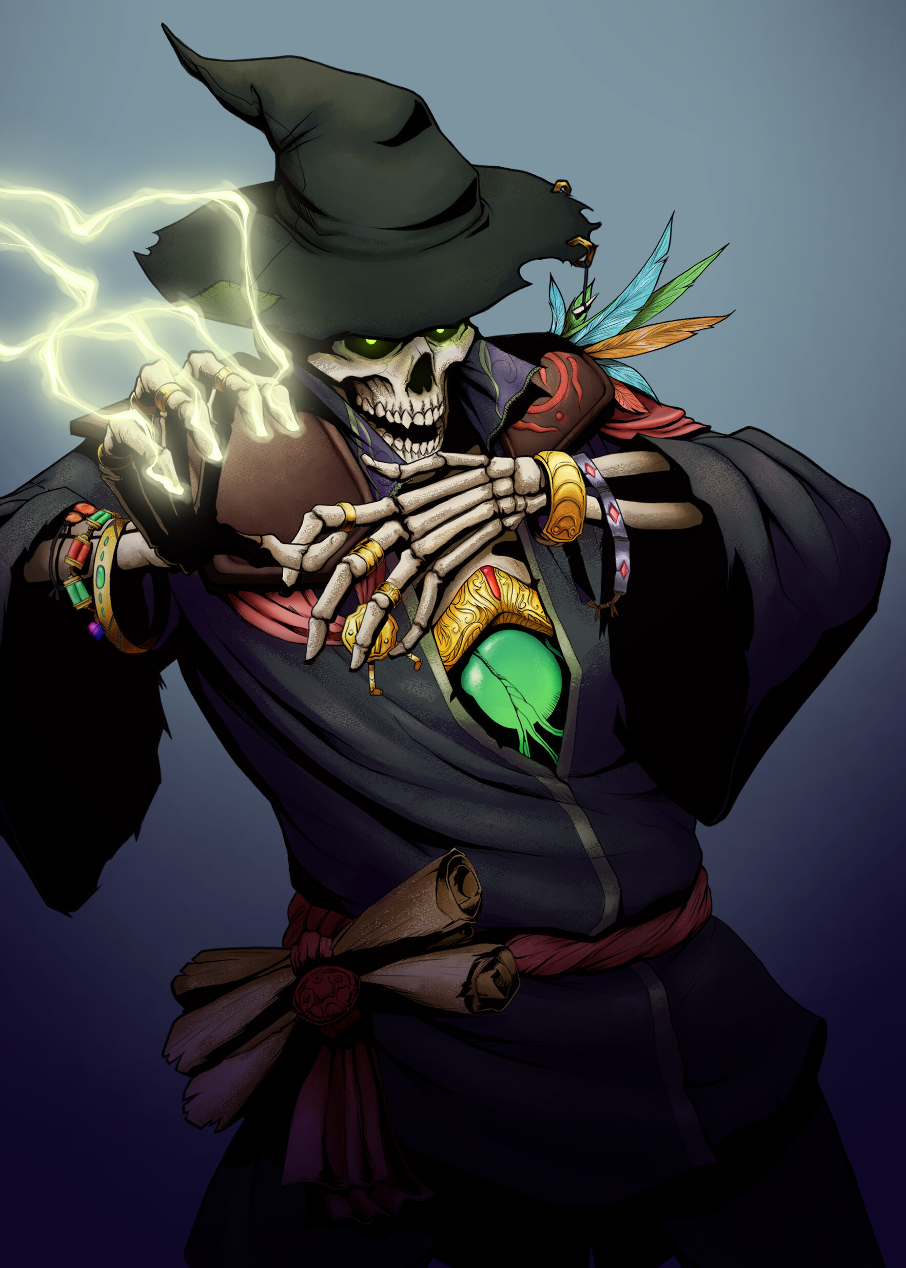 ArtStation - Undead Wizard