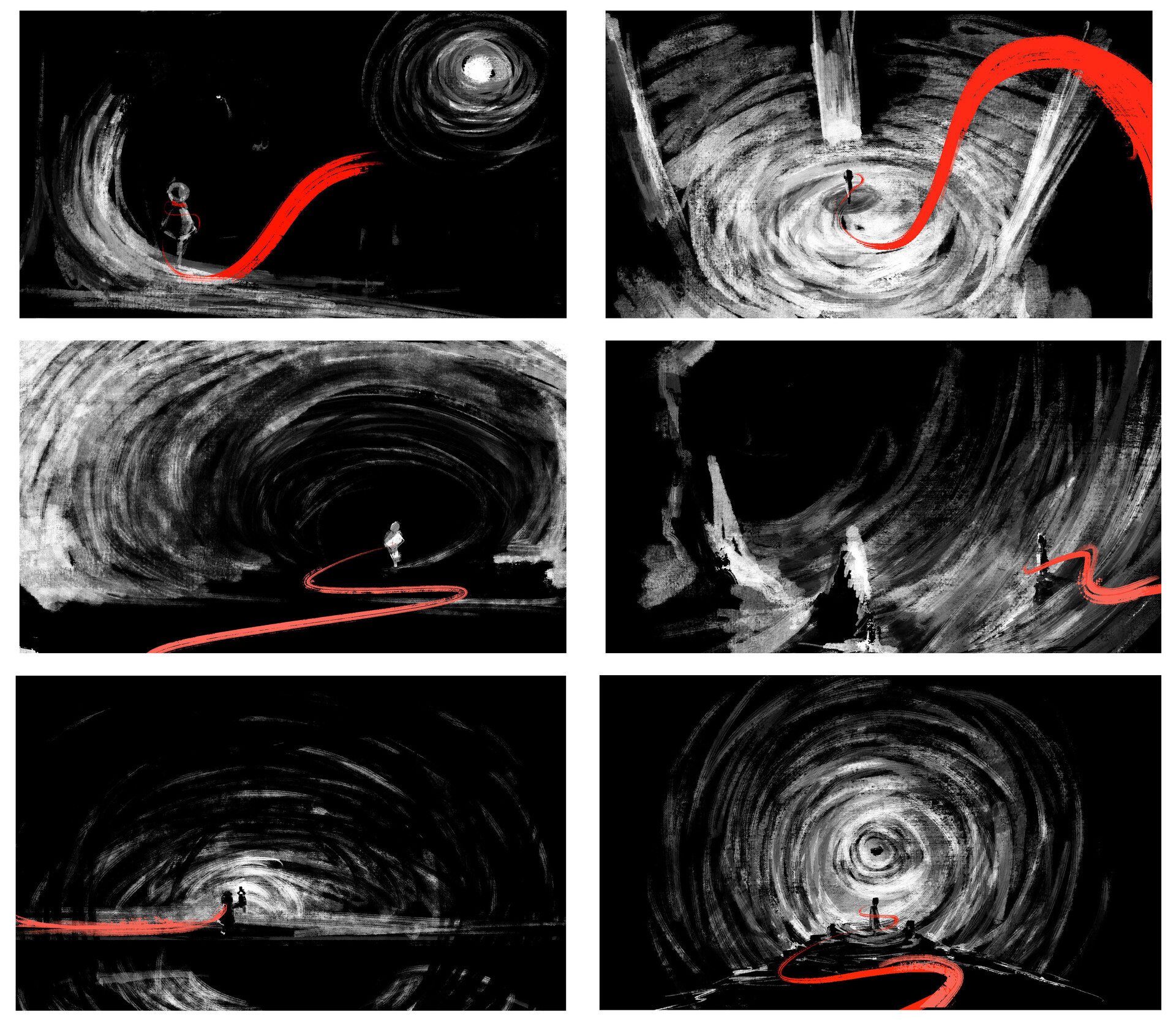 ArtStation - Monster in the making: String of fate